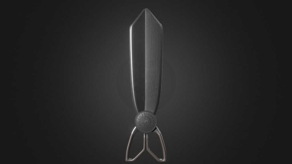 Combat Scissors - 3D model by Cubovich (@cube931) [553380e] - Sketchfab
