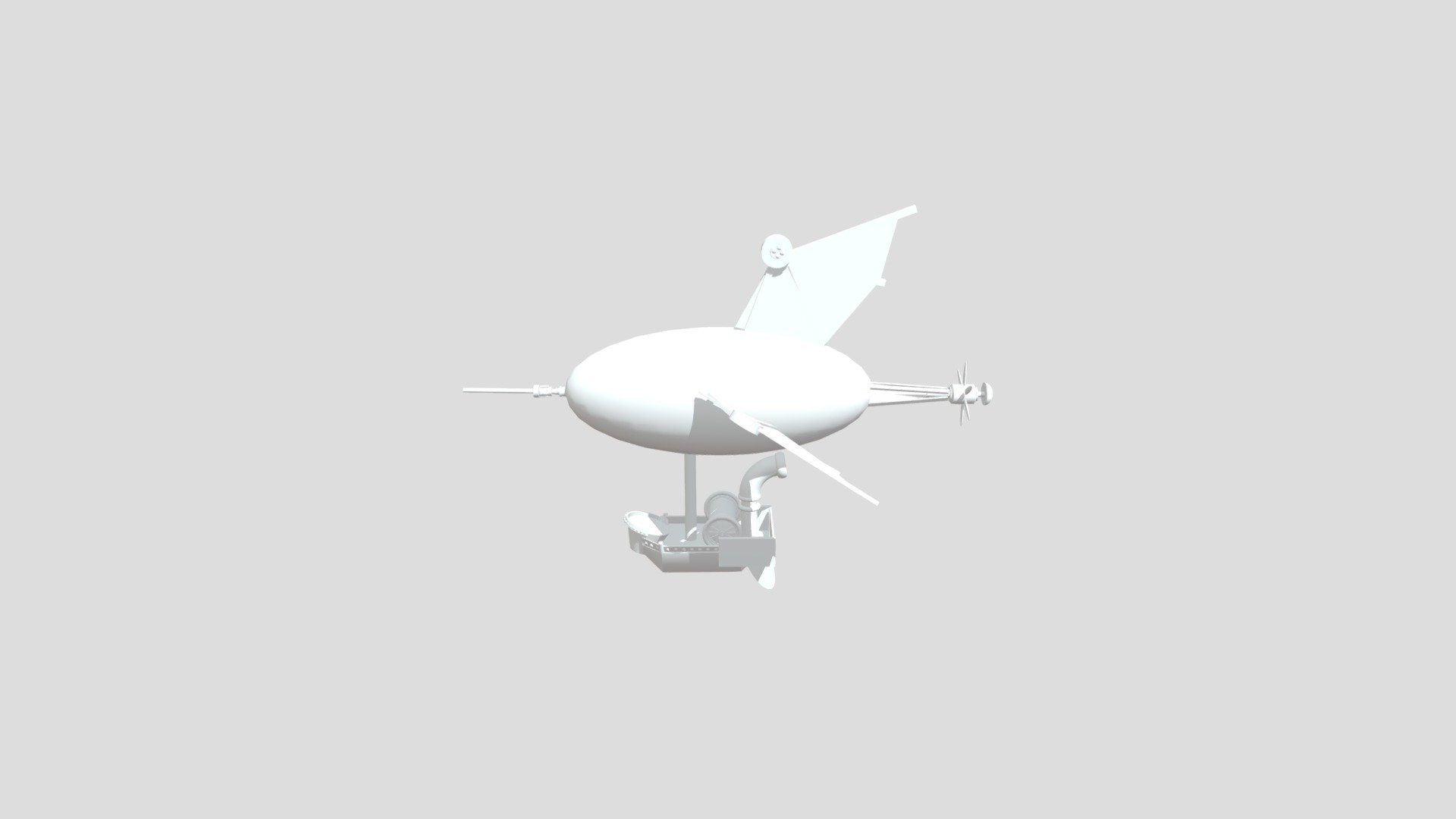 Airship 3D Model Assignment Project 1 - 3D model by aleiaauzani1506 ...