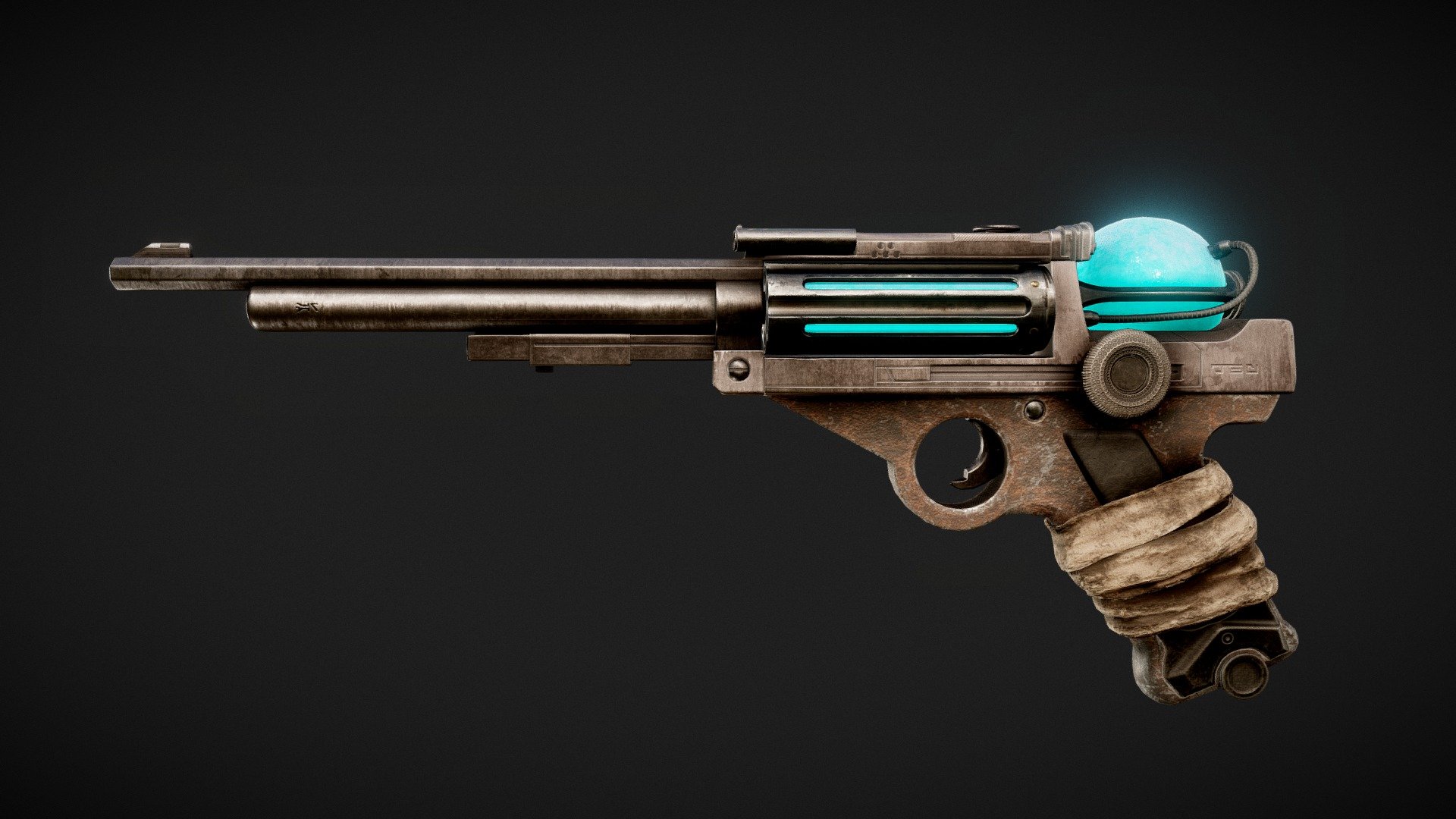 7N-0R3 Instant Tranquilizer Gun - 3D model by Sam Carrier (@samcarrier ...