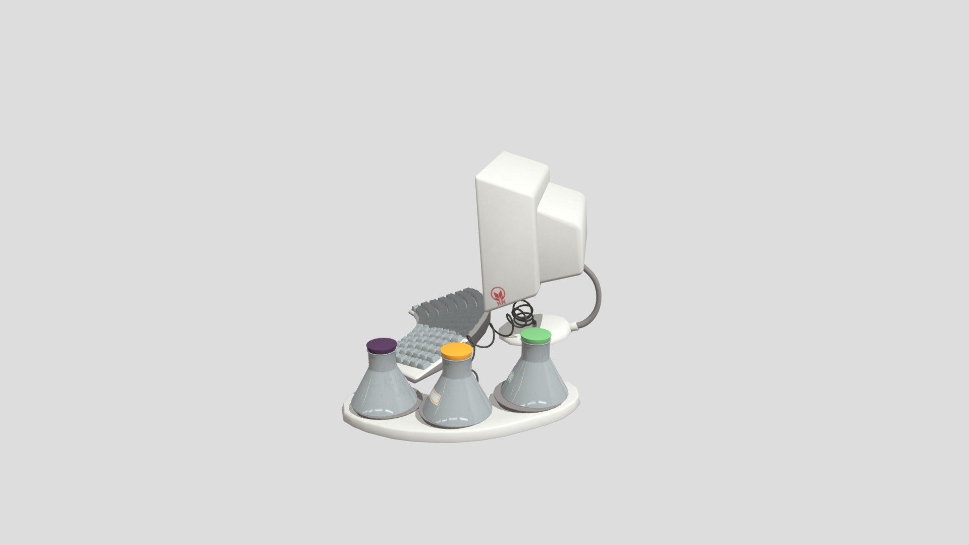 Computer Station - Download Free 3D model by jussikajala [553792d ...