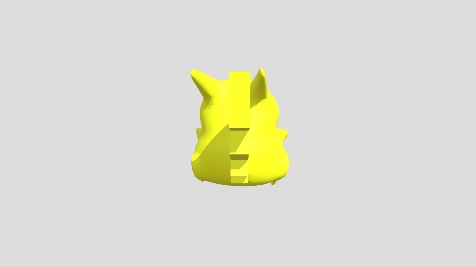 Pikachu Pokemon - 3D model by sadia.cyrus [55387ef] - Sketchfab