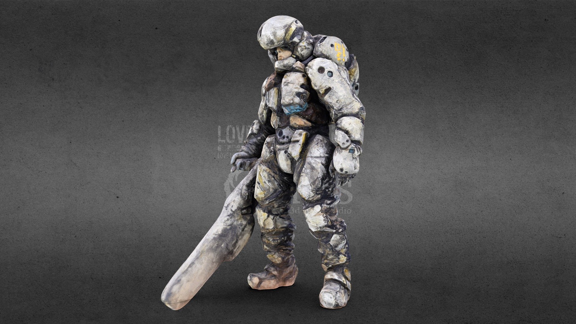Ma.k026 "Dragon Arms" - 3D model by 3D scan studio "iris" (@ss-iris ...