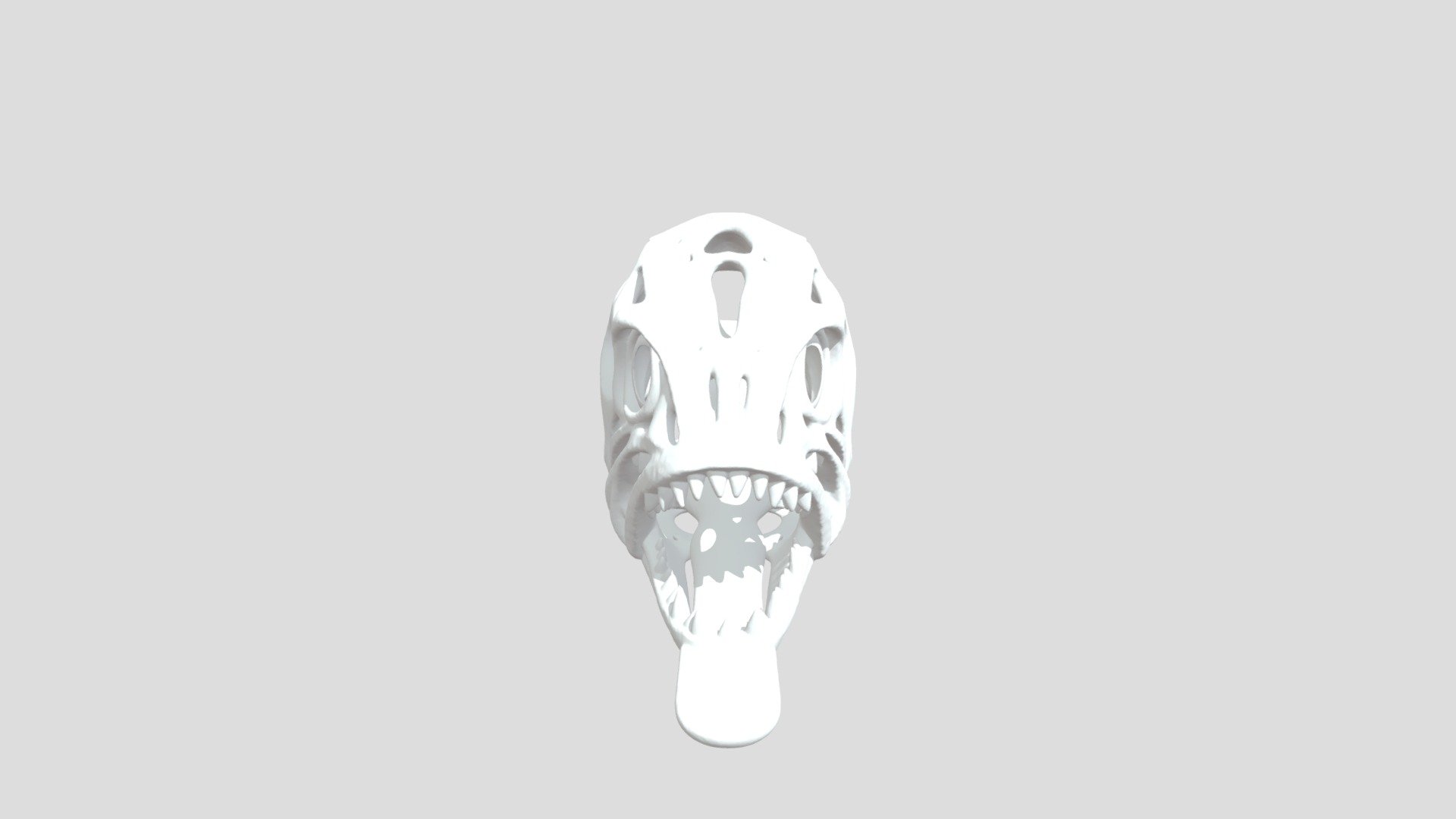 Futuristic Predator Skull - 3D model by ho.loren [553c06e] - Sketchfab