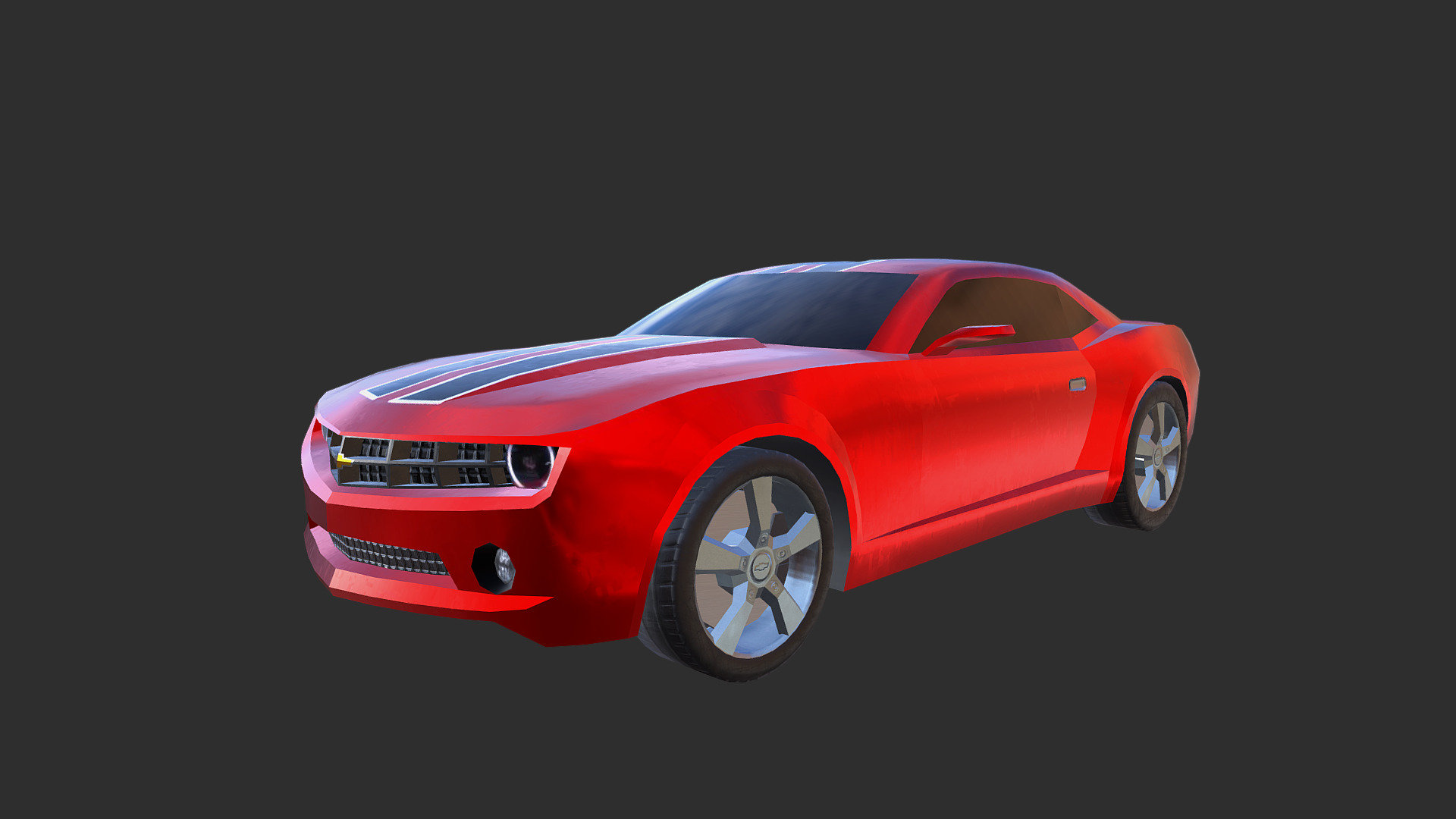 Low Poly Chevrolet Camaro - 3D model by mr_sergey2017 [553c0ed] - Sketchfab