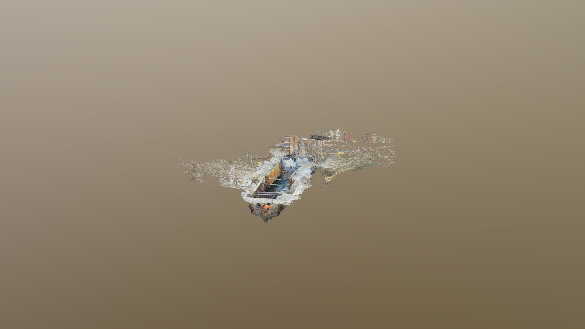 Exemple de fouille - 3D model by BBHN SA (@BBHN) [553da8c] - Sketchfab