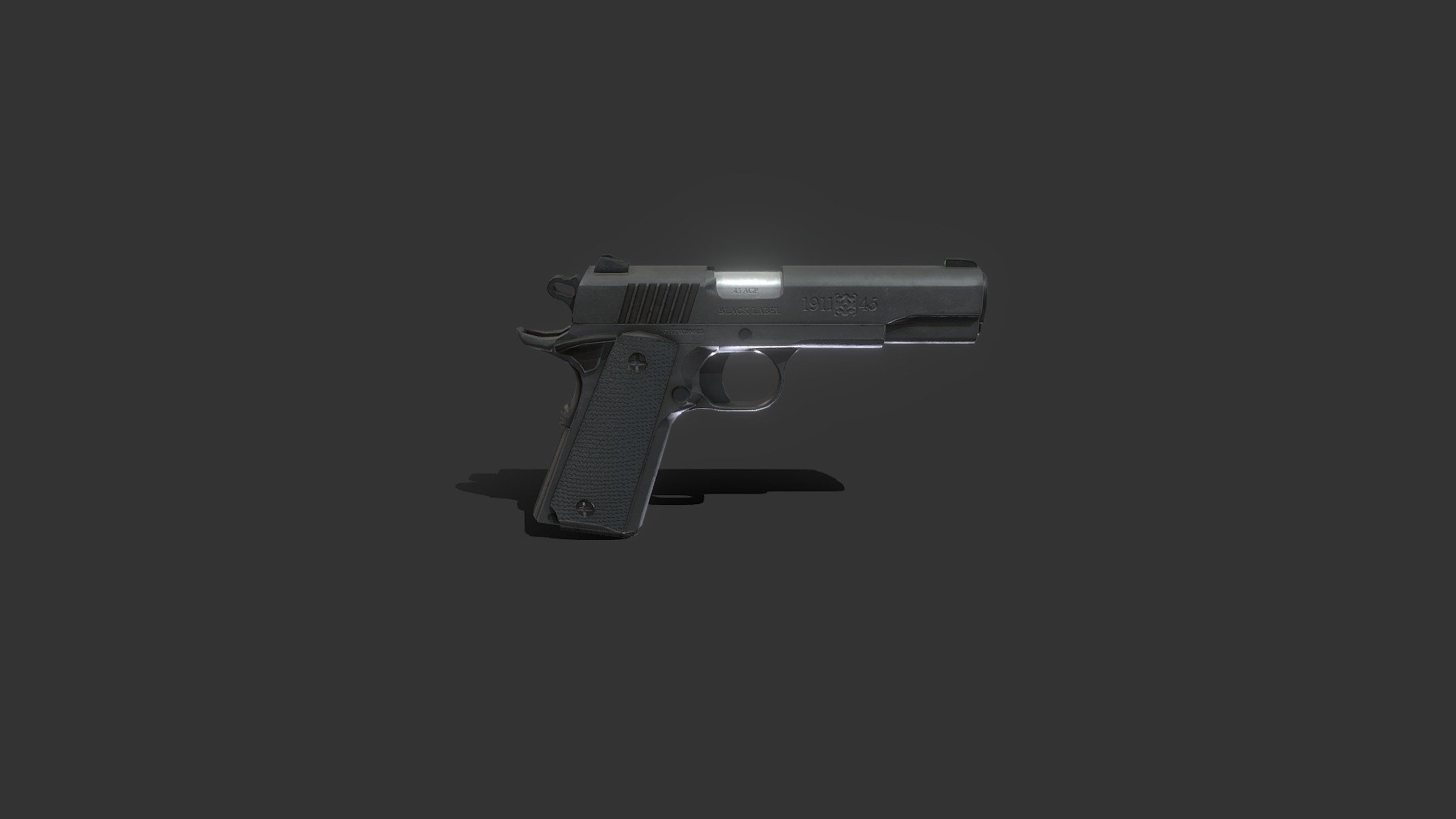 M1911 - 3D model by MatthewMondaca [553de42] - Sketchfab