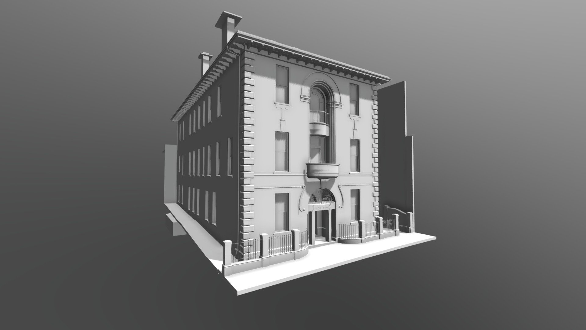 Milton House - 3D model by braeden.hughes [553e44c] - Sketchfab