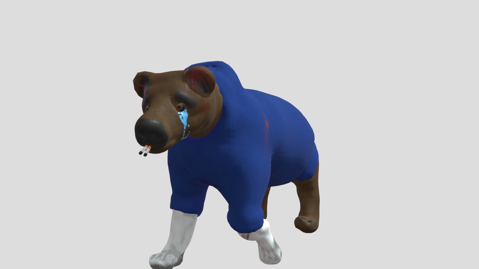 A Damaged Bear - 3D model by Bow14 [553e75d] - Sketchfab
