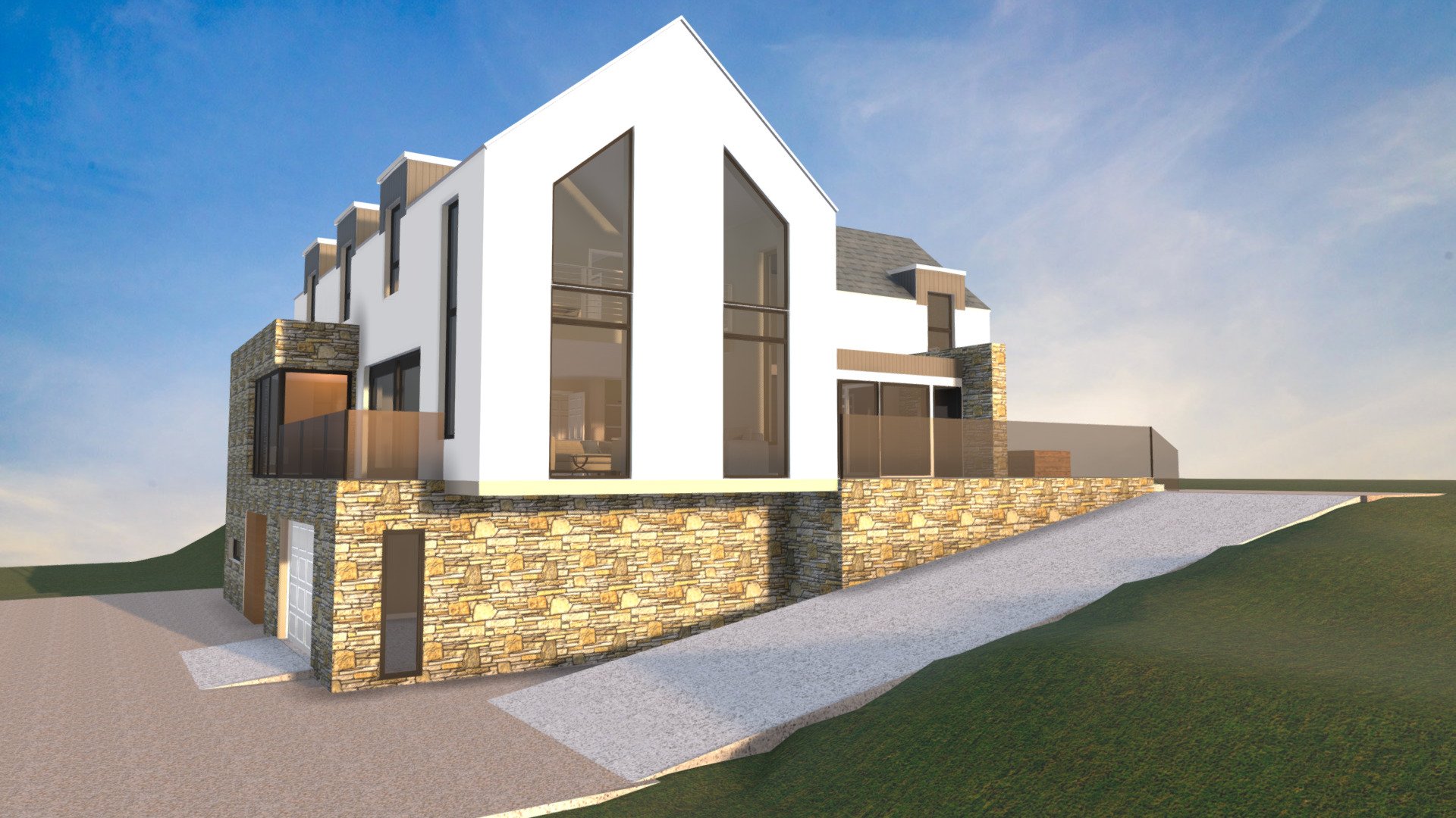 Bunbeg House - Full Hse - 3D model by Virtual Teic (@dyb) [553ea1b ...