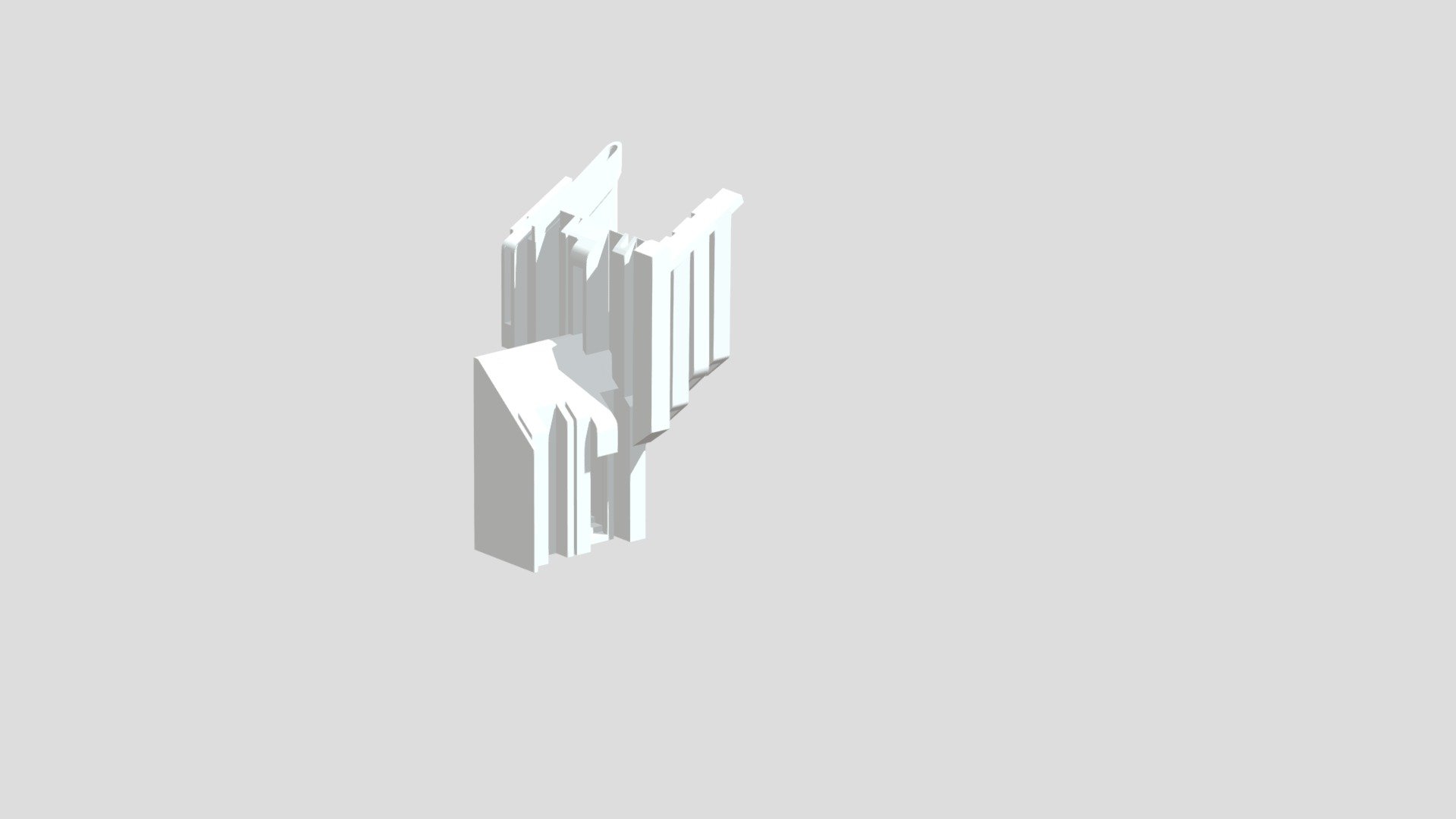Building detail - 3D model by ttran17 [553eaa0] - Sketchfab