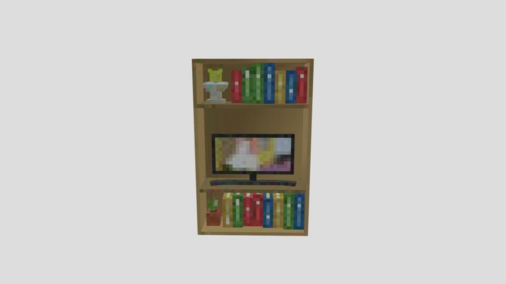 Bookshelf 3d Models Sketchfab