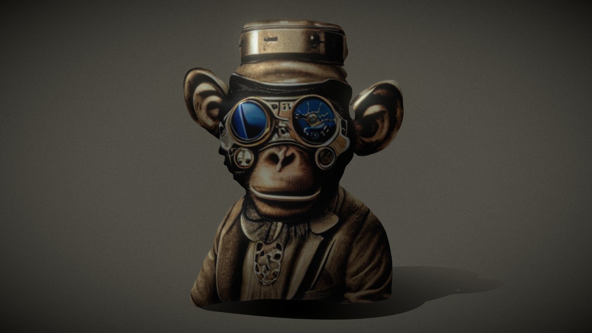 Monky Download Free 3d Model By Kprzl Enrique Perales [553f267