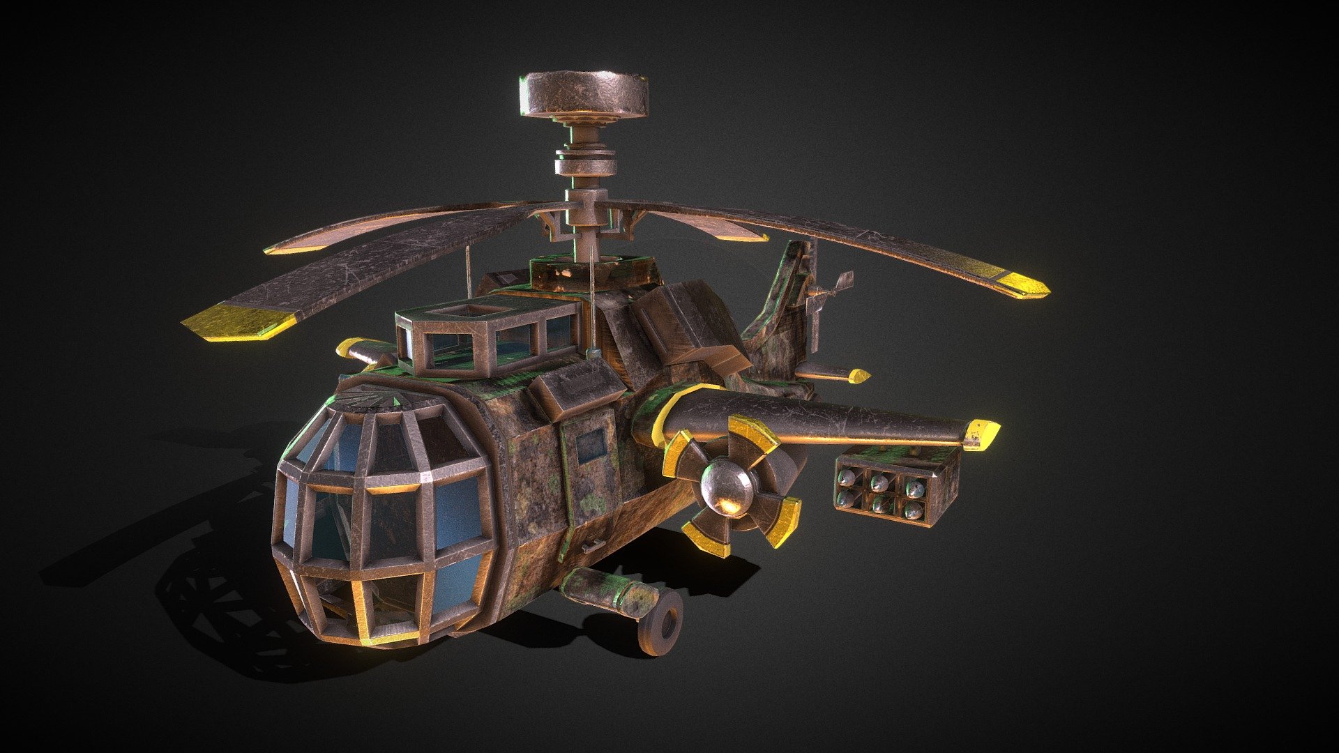 Heliplane - 3D model by JoacoPose [553f53a] - Sketchfab