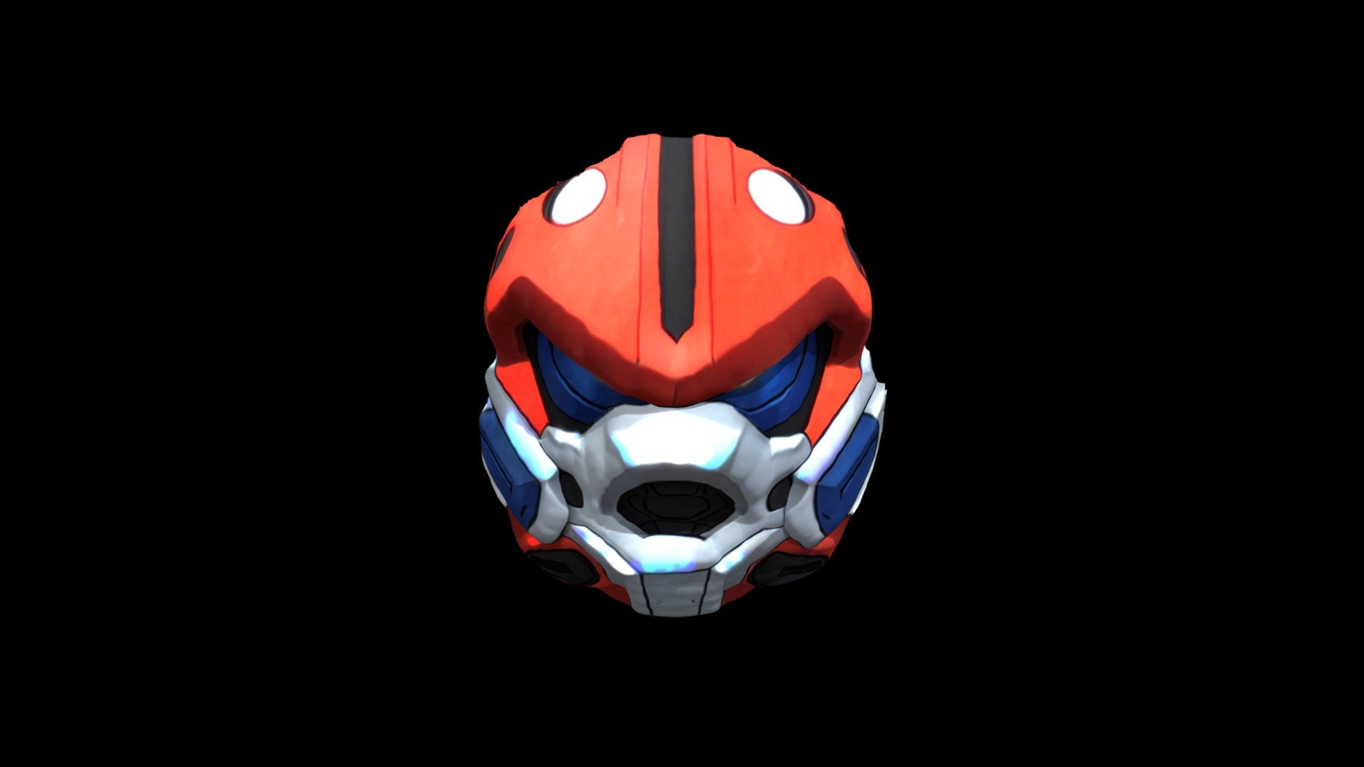 Helmet Mask Robot Cartoon 1116 - Download Free 3D model by klrxyz ...