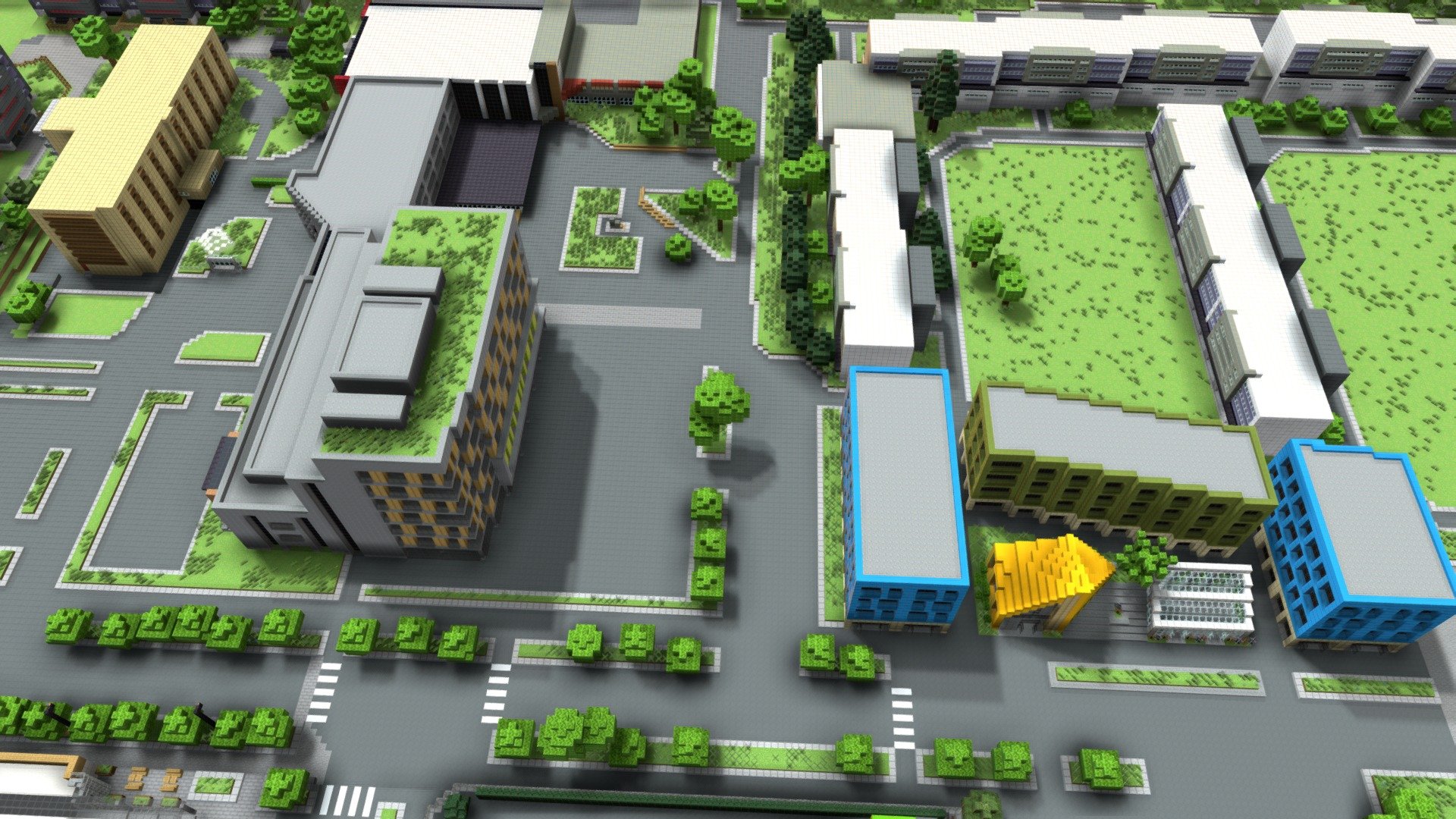 Oslo Furuset Senter - Download Free 3D model by Block by Block ...