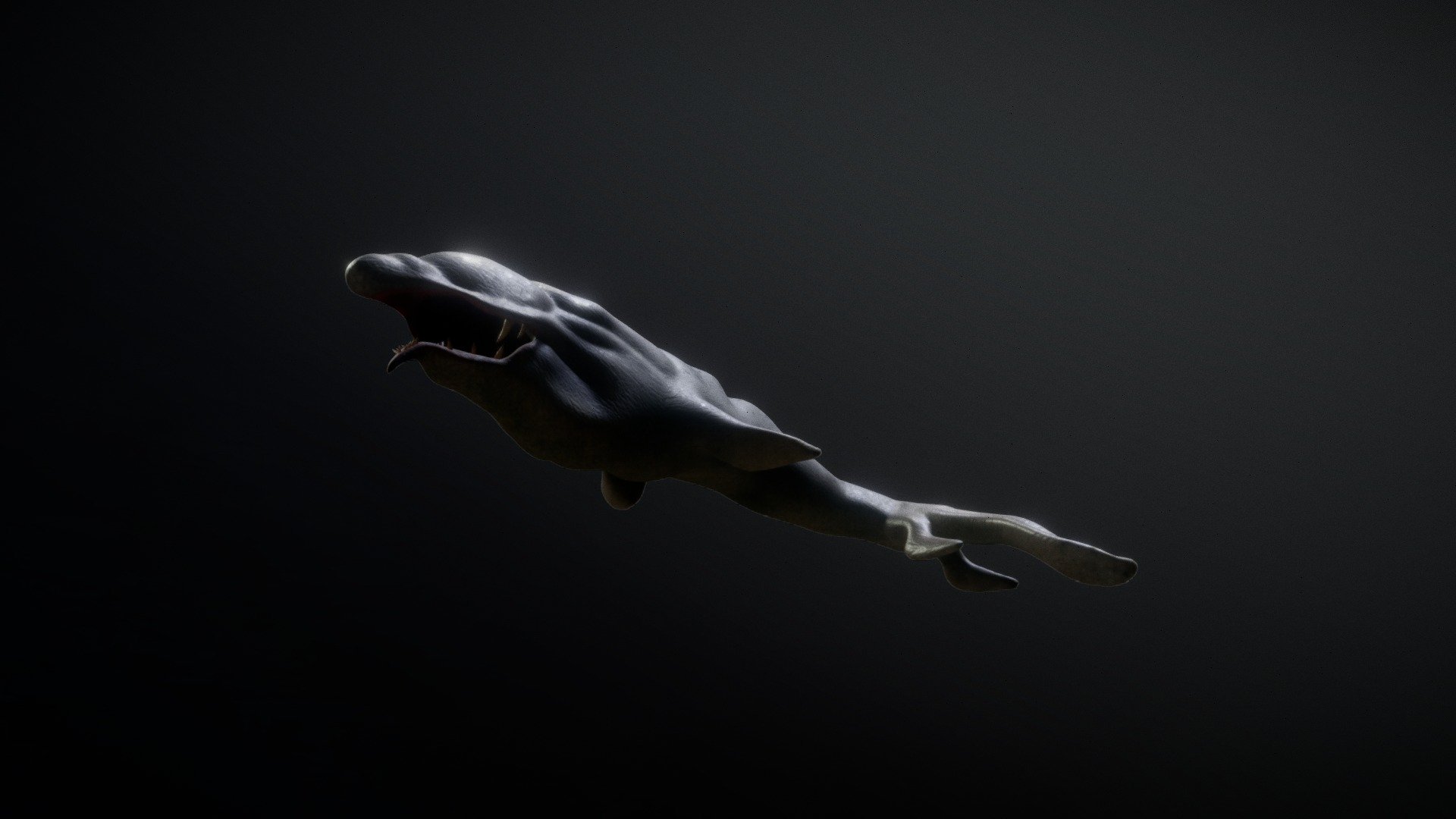 Alien Dolphin - 3D model by OleJu [55412d5] - Sketchfab