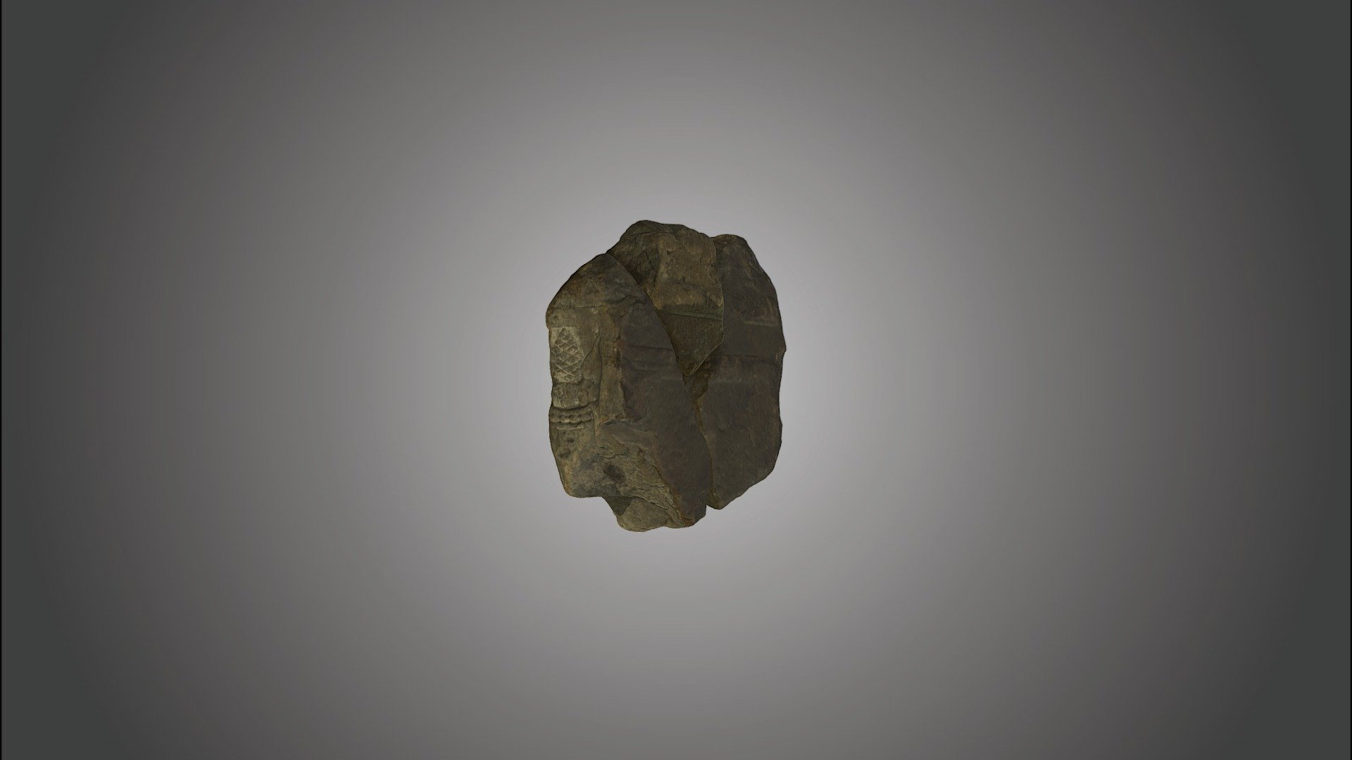 Grafsteen 3 Delen - 3D model by Erfgo3D [5541944] - Sketchfab