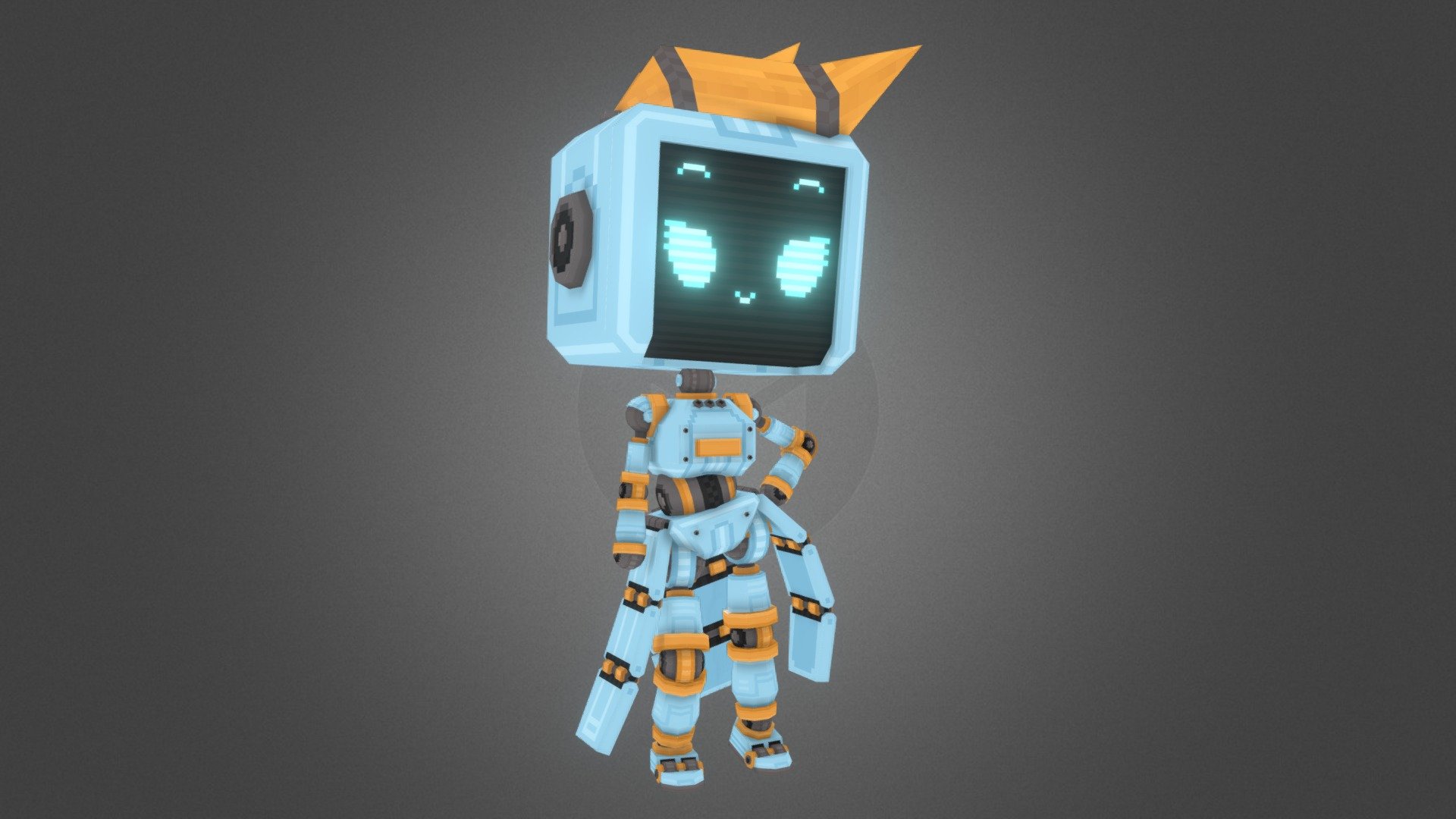 E-Bot - 3D model by Mectreno (@Mectren0) [5541c07] - Sketchfab