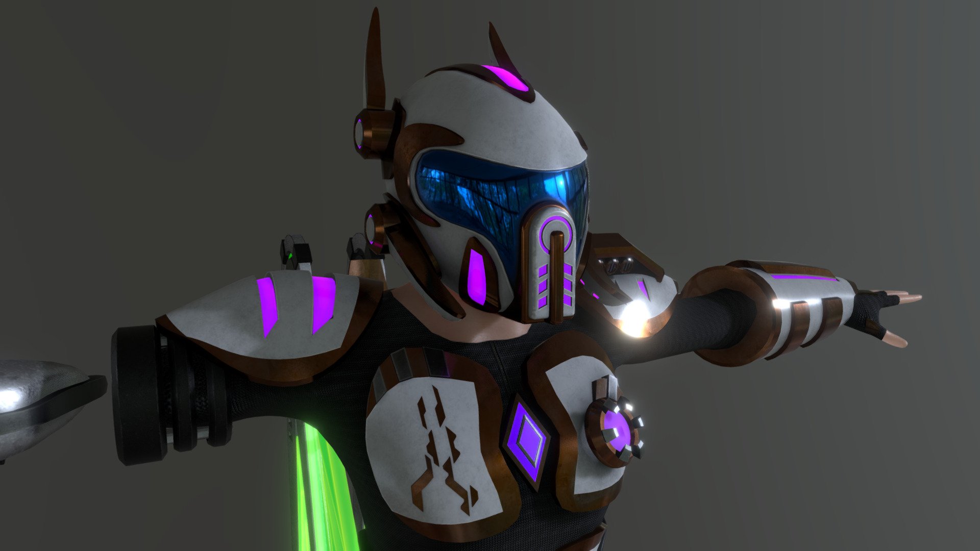 Fonta OMega - 3D model by Flikd Design (@Flikd_Design) [5541c0f ...