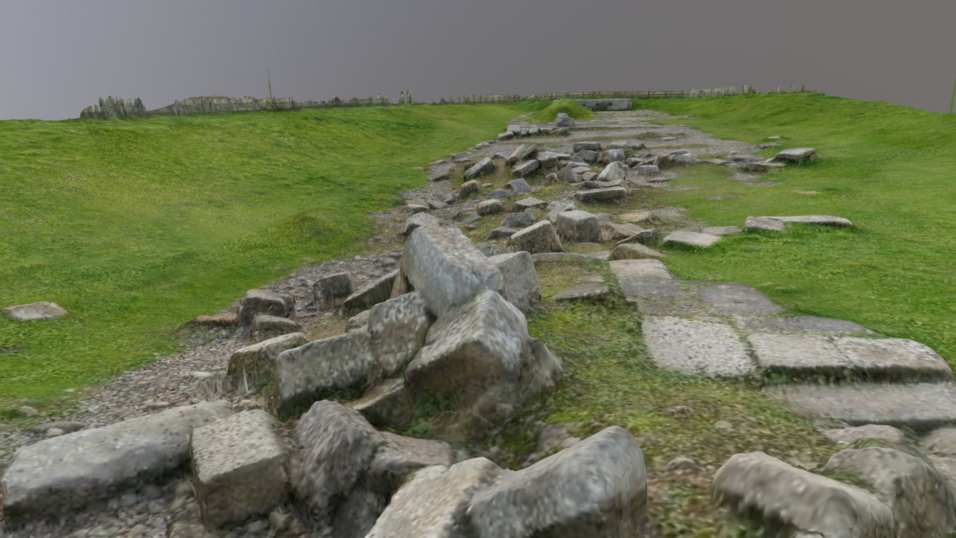 Roman Bridge Piercebridge - Download Free 3D model by Altogether ...