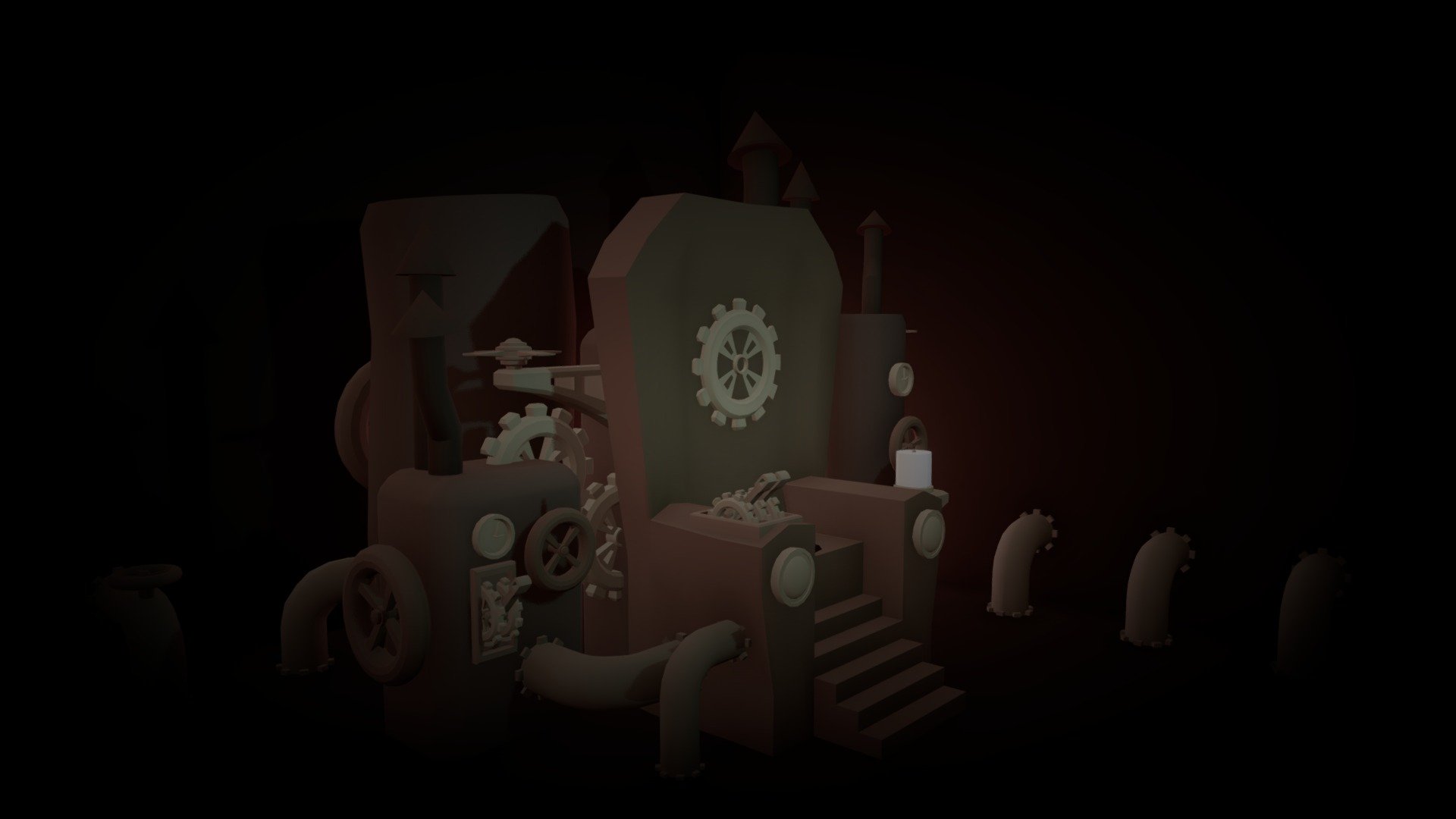 Steampunk Toilet - 3D model by Bankee (@Beauritto) [5543150] - Sketchfab