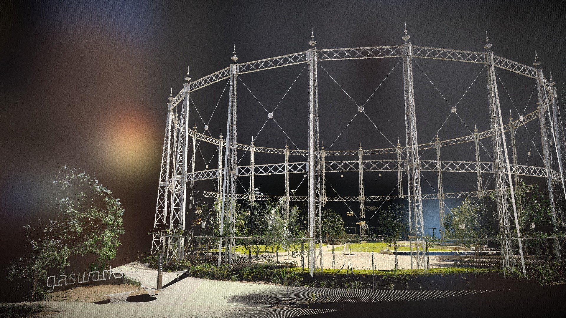 Newstead Gasometer - Download Free 3D model by wolterspatial [5544230 ...