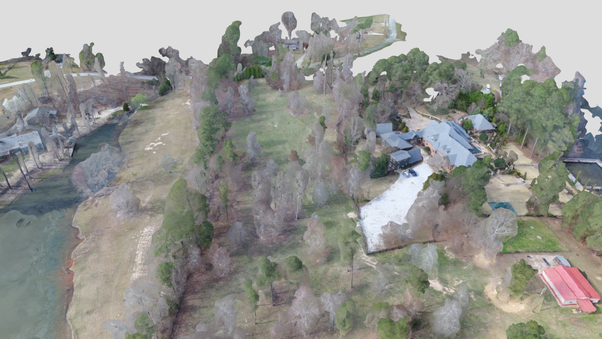 Atlanta_house_mapping_simplified_3d_mesh - Download Free 3D model by ...