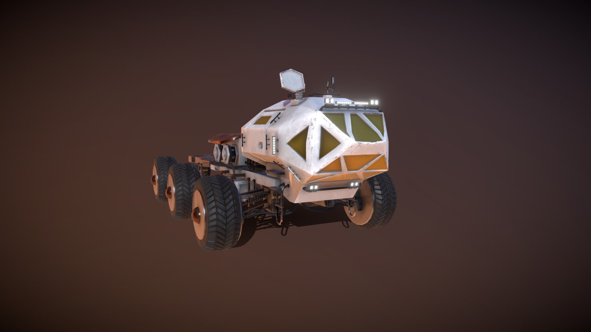 Martian Rover - Download Free 3D model by Oleg Muzyka (@olemuzyka ...