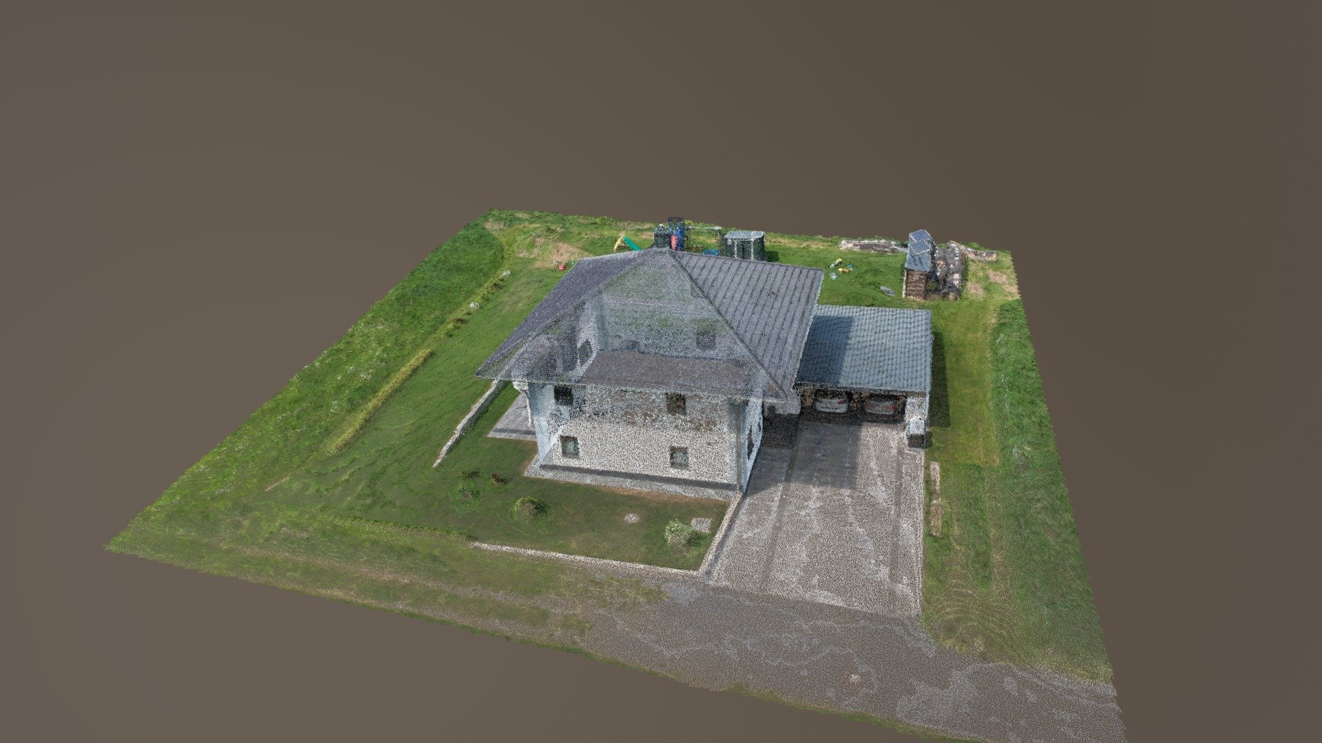 house dense cloud - 3D model by mwatermann [5545550] - Sketchfab