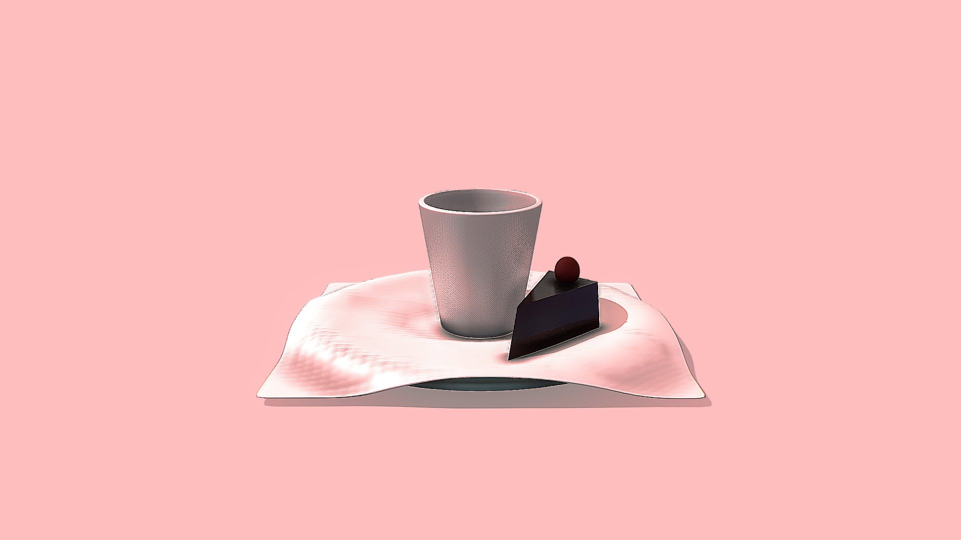 Tea Party Rendering Piece - 3D model by Livian [55455d2] - Sketchfab