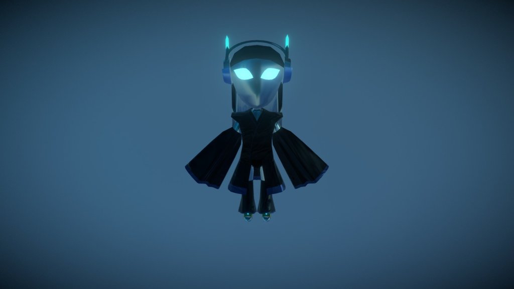 Japanese Chibi Robot - 3D model by ThReDream (@tkamito) [5546ef4 ...