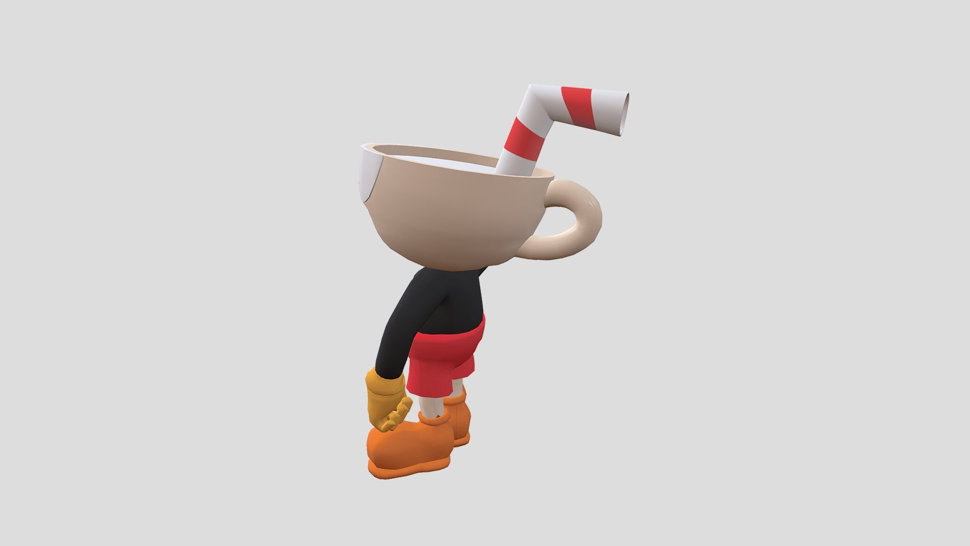 3D Cuphead - 3D model by Randika3D (@wazzuporange812) [5548d59] - Sketchfab