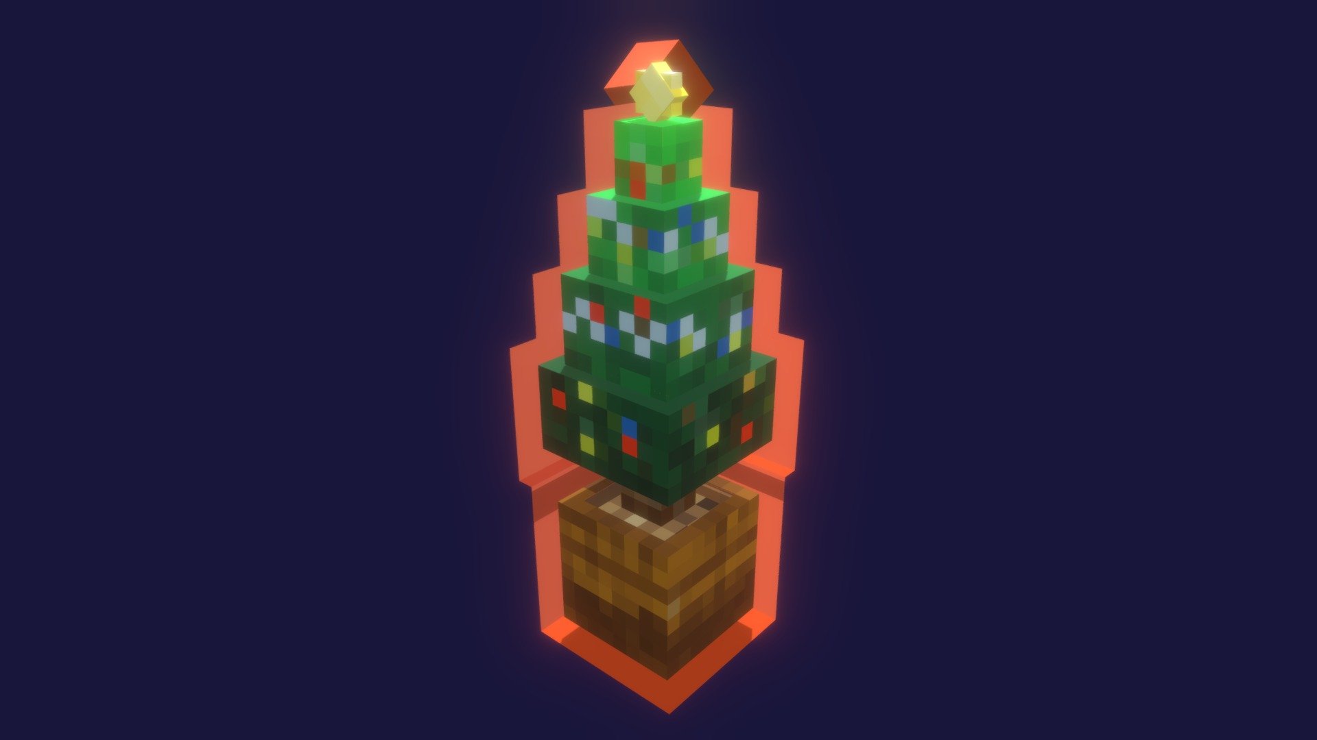 [Minecraft] Xmas tree - Download Free 3D model by PENcraft (@611shimon ...