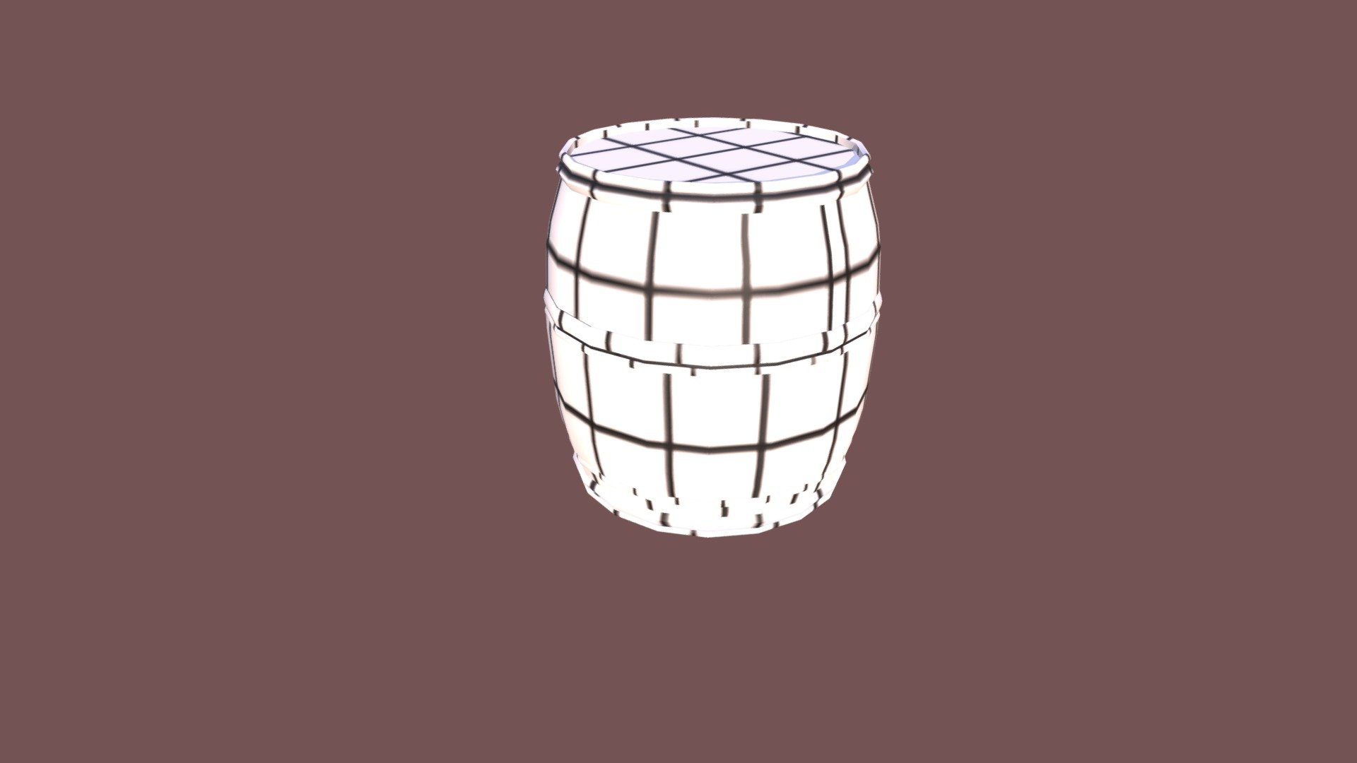 Barrel - 3D model by Thordway [554947e] - Sketchfab