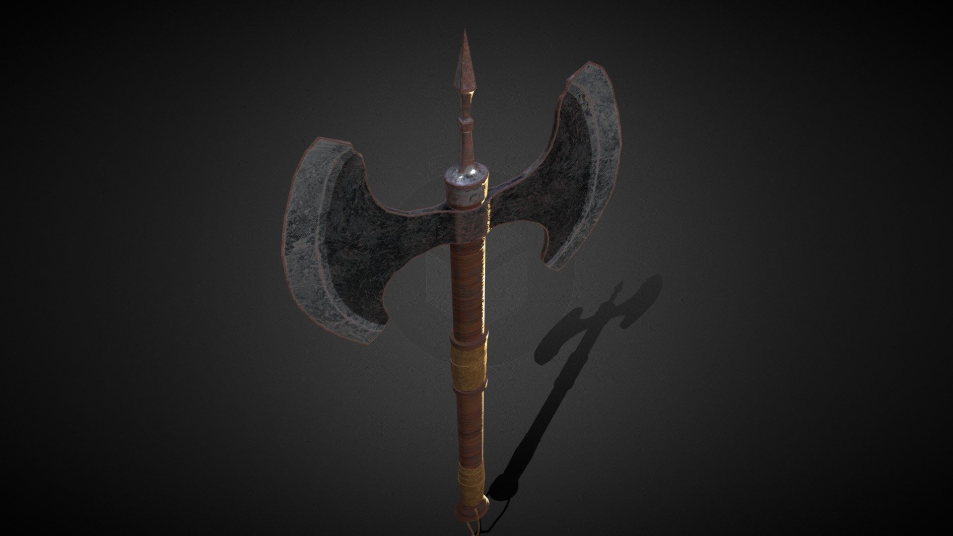 Medieval axe double - Buy Royalty Free 3D model by IgnacioAlbano ...