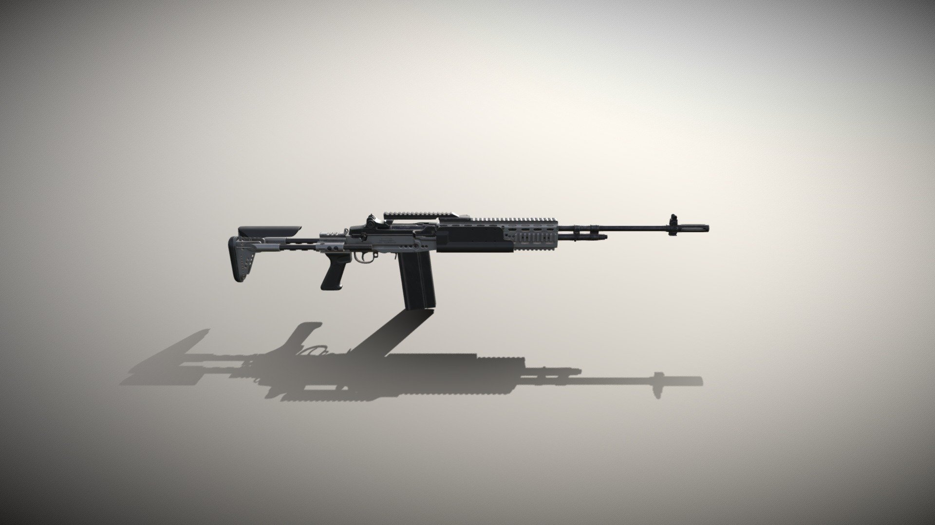 M14 For Renderring Long - 3D model by ZJL [554c56c] - Sketchfab