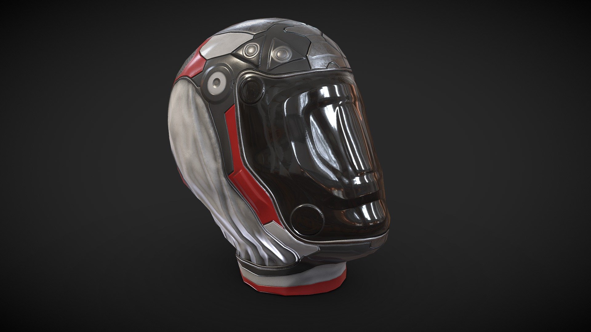 Helmet - Download Free 3D model by Shedmon [554dce2] - Sketchfab