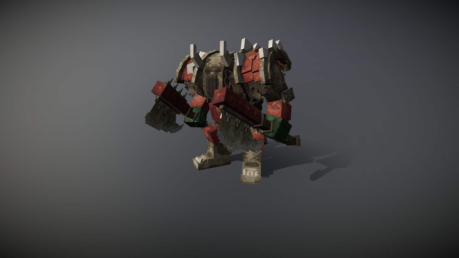 Armored Orc - 3D model by Kaput-protivogaz [554e37c] - Sketchfab