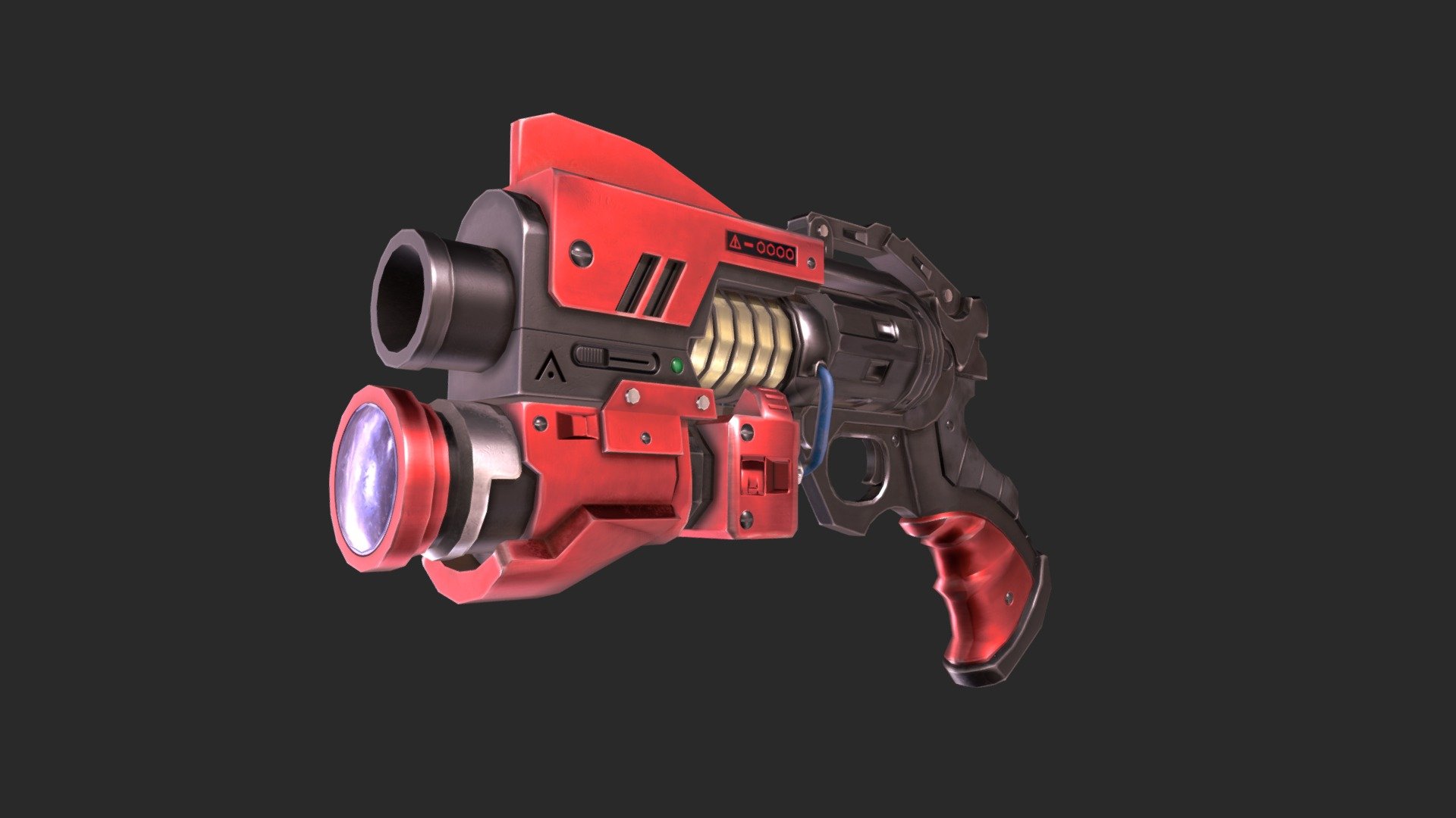 fantasy gun 01 - 3D model by juan sebastian crivella (@infeax) [554eb98 ...