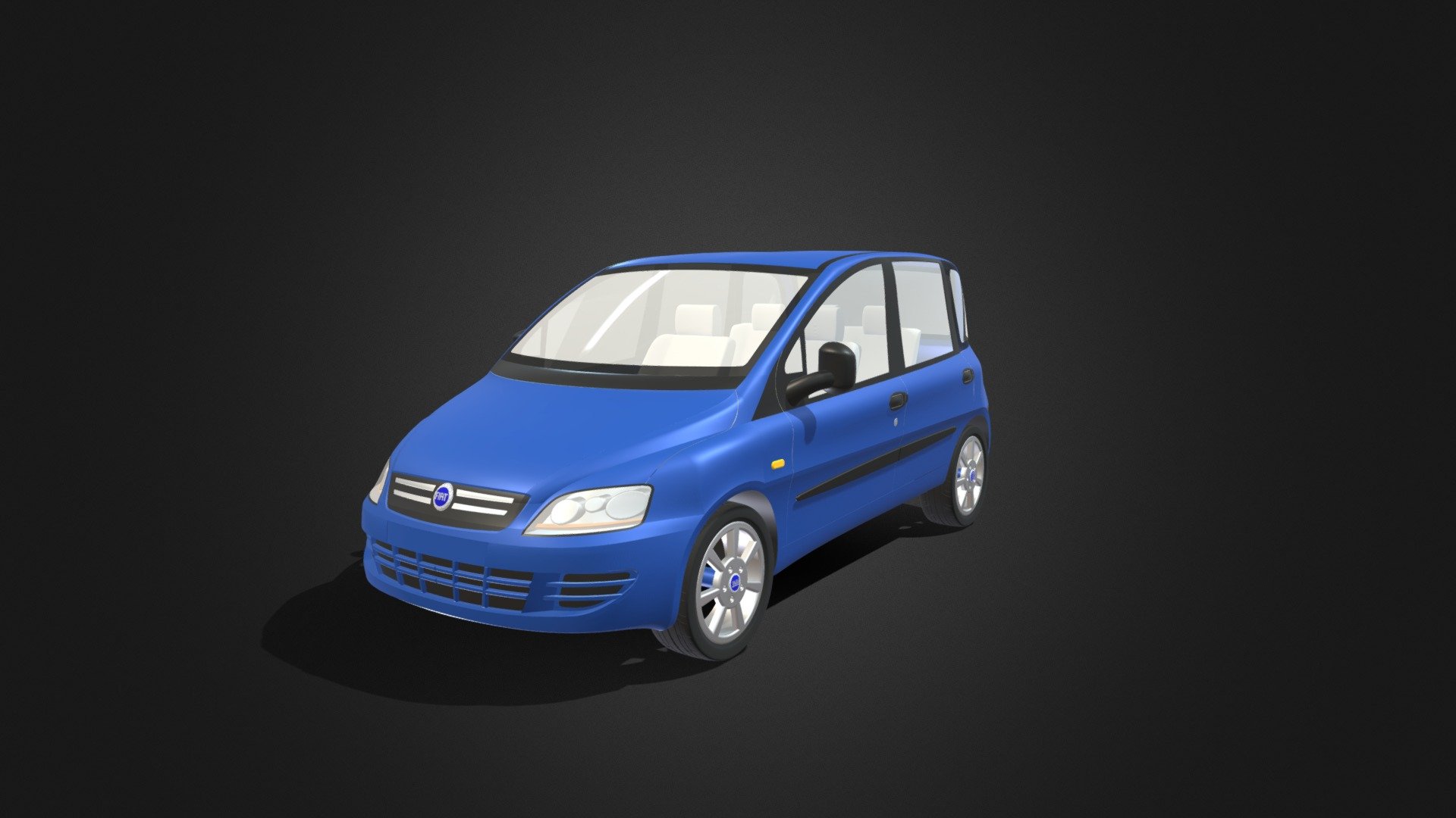 Fiat Multipla - Buy Royalty Free 3D model by 3DDomino [5551779 ...