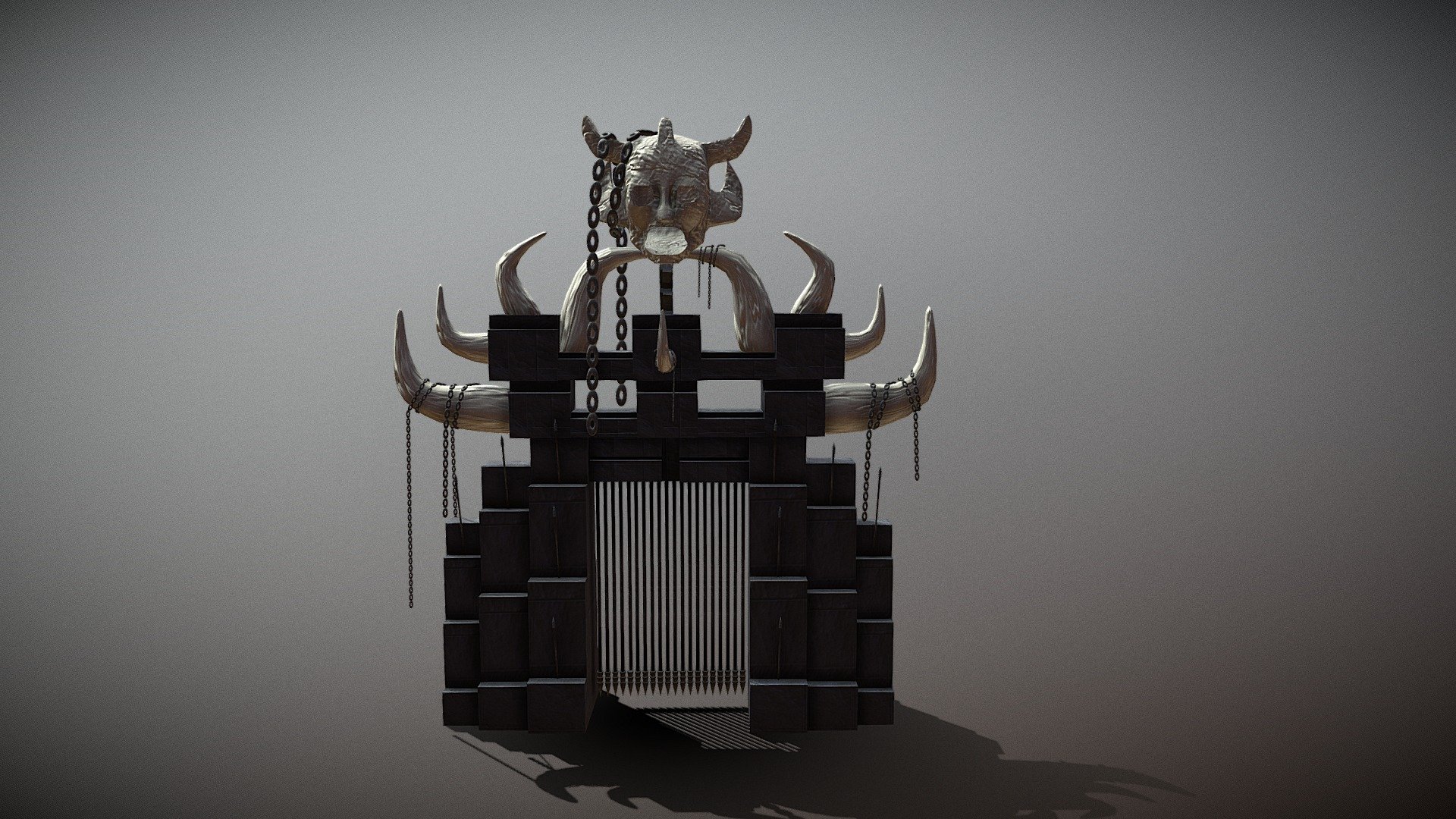 Gate - 3D model by cm (@cycy88) [5554320] - Sketchfab
