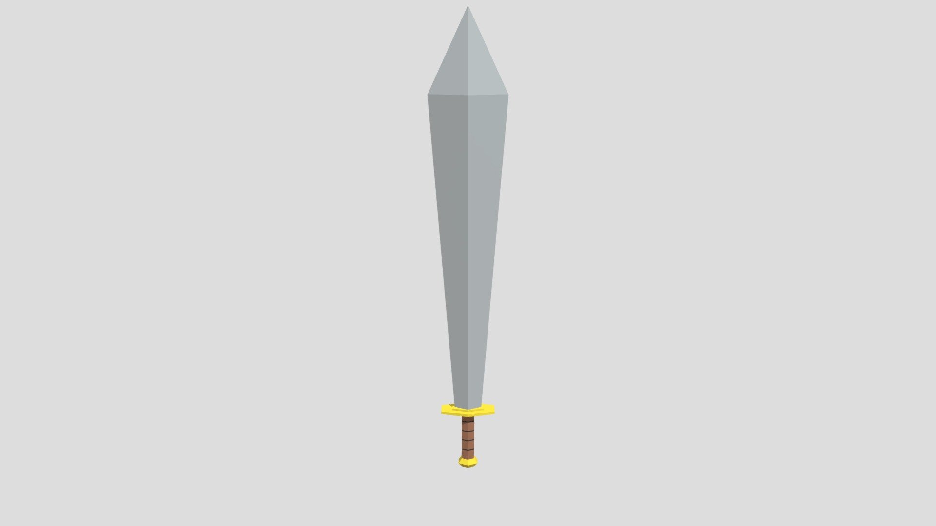 Low Poly Sword - Download Free 3D model by JeemoBoy [5555aa2] - Sketchfab