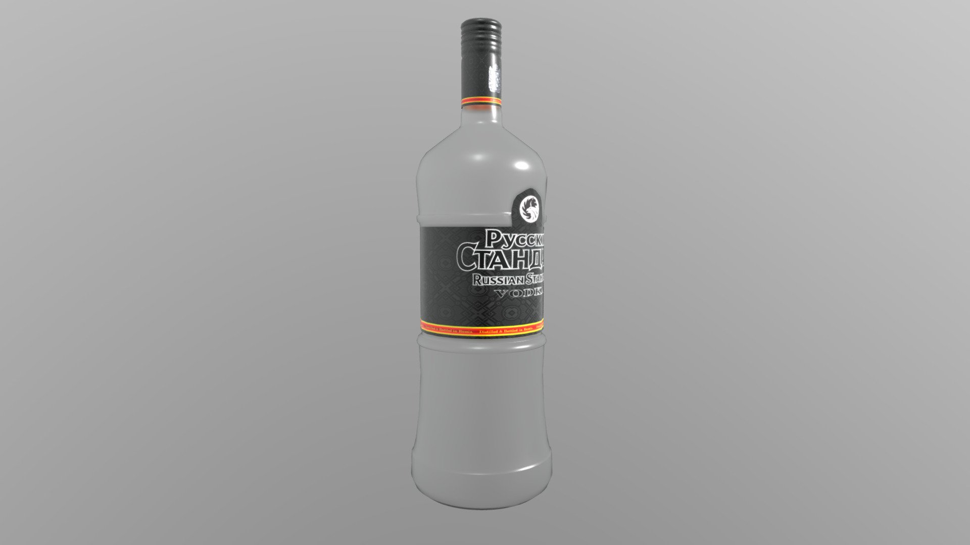 Ruski Standard vodka - Download Free 3D model by lapologia ...