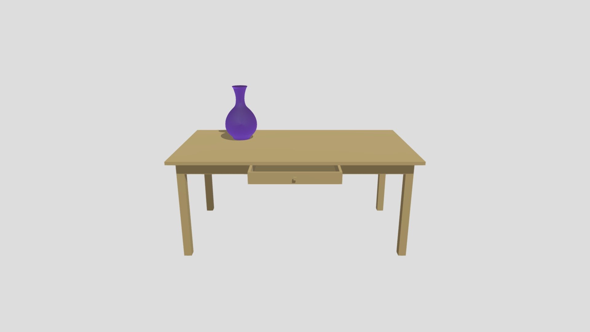 table and vase - Download Free 3D model by tobi_gpad [555675f] - Sketchfab