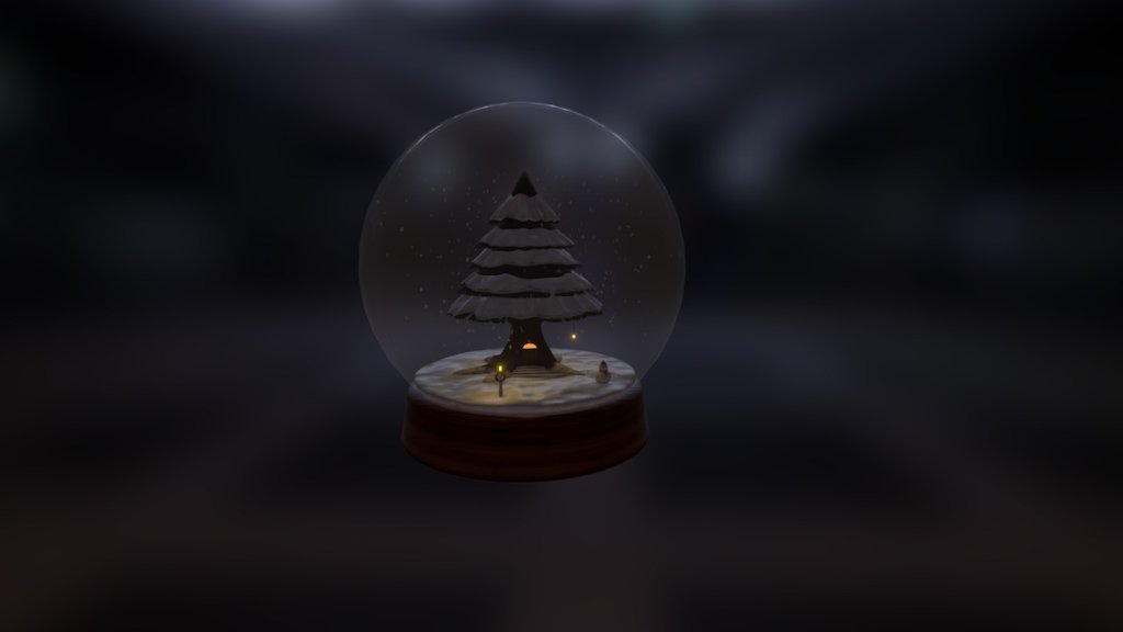 Snow Globe - 3D model by Anthony_Proietto [5556f00] - Sketchfab