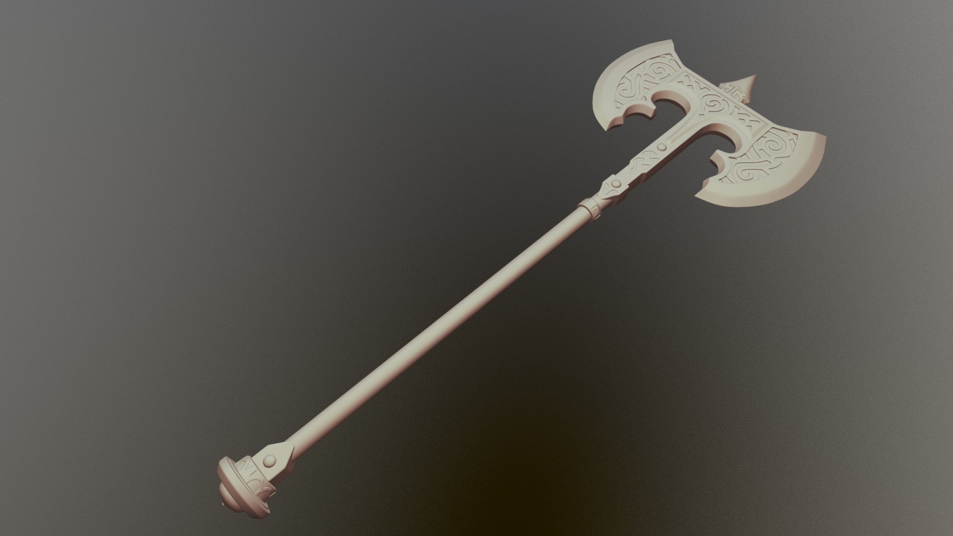 Battle Axe Alt - 3D model by szolastudio [5557343] - Sketchfab