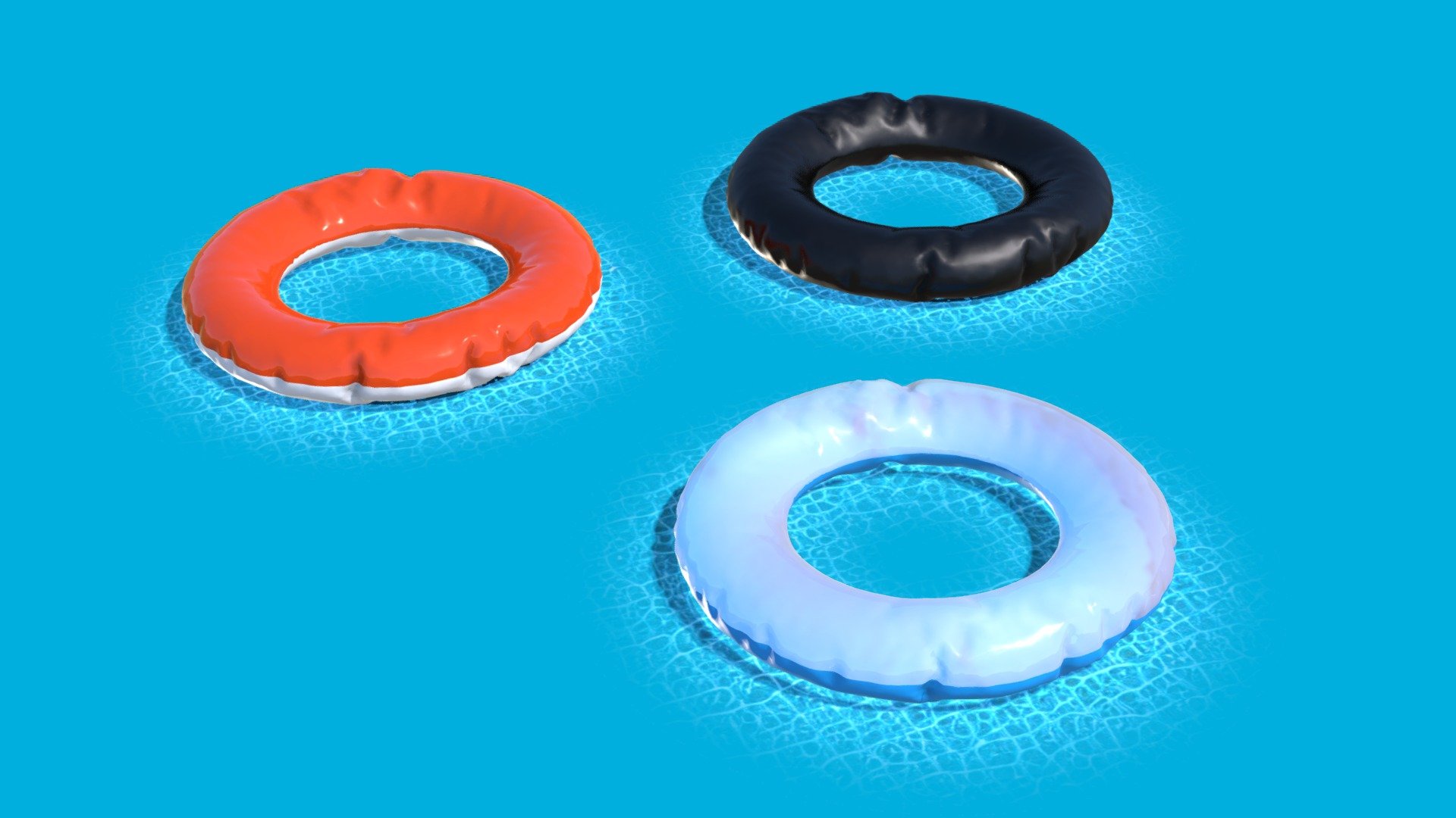 Swimming Pool Floaty - Tubes - Download Free 3D model by Unreal ...