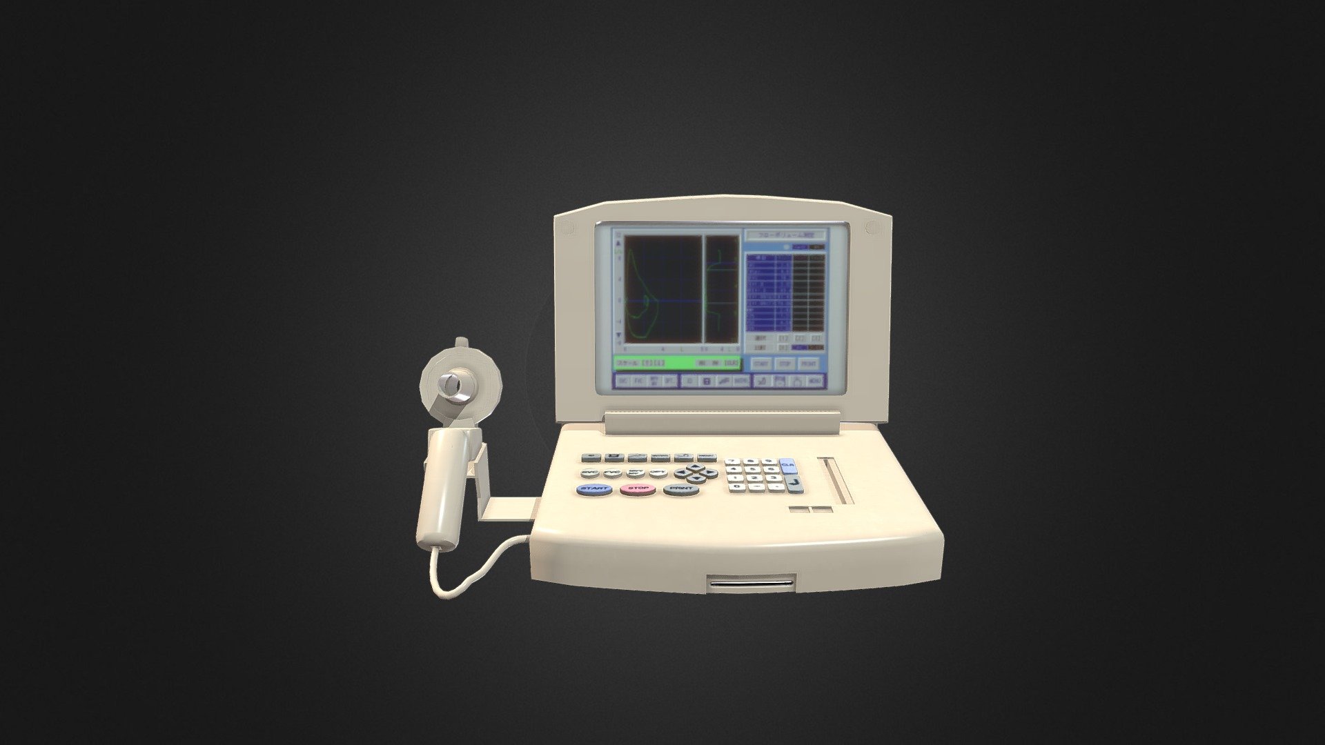 Chestgraph Spirometer - 3D model by aruvana [555761d] - Sketchfab