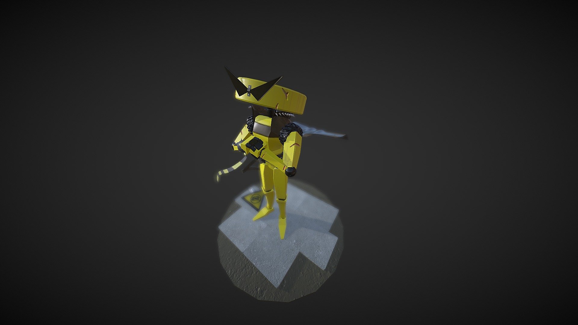 Robo bee - 3D model by camascat [5558117] - Sketchfab