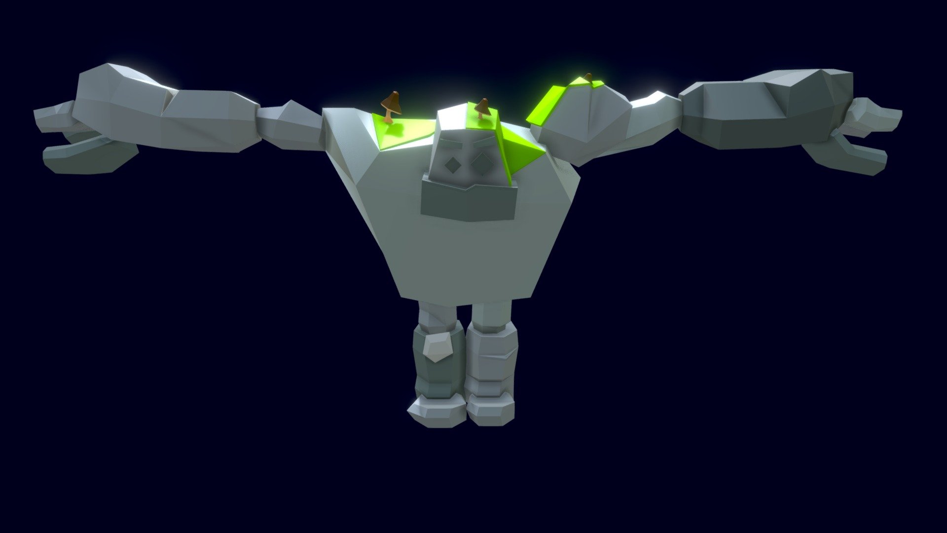 Golem T-Pose - Download Free 3D model by Ricky Paul Club ...
